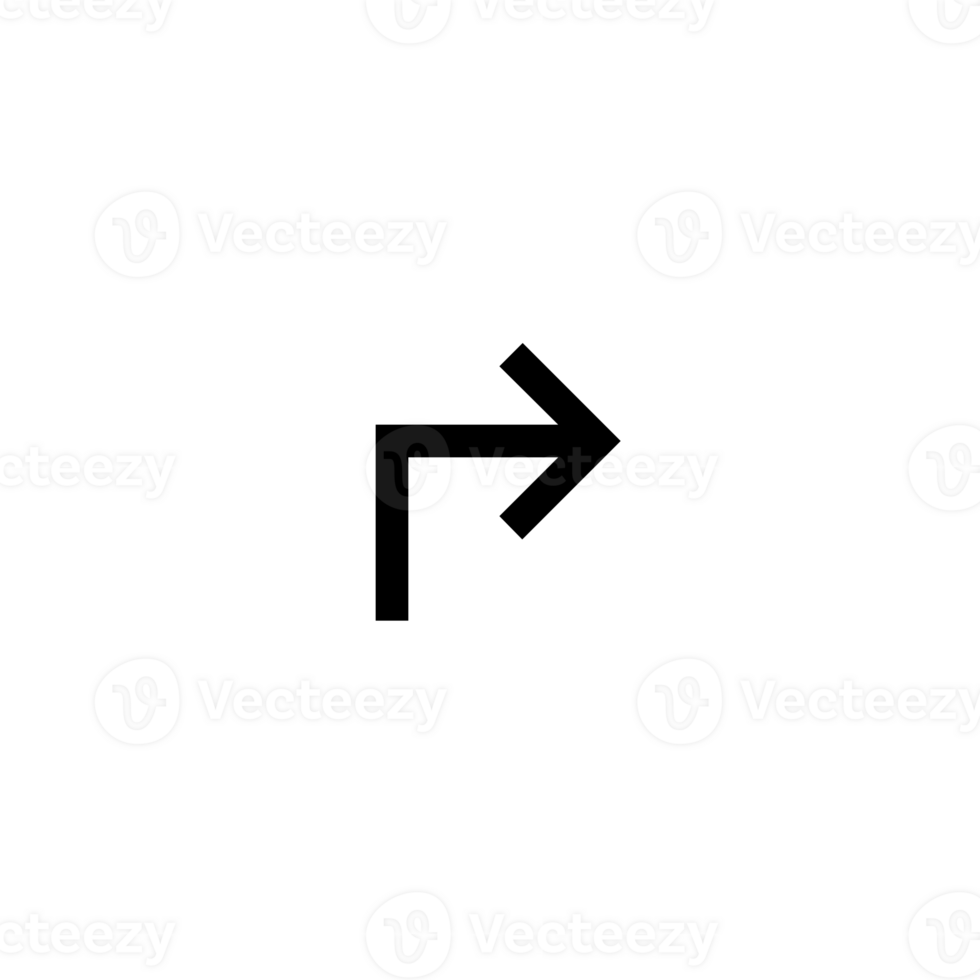 Top Right Corner Arrow 59420909 PNG