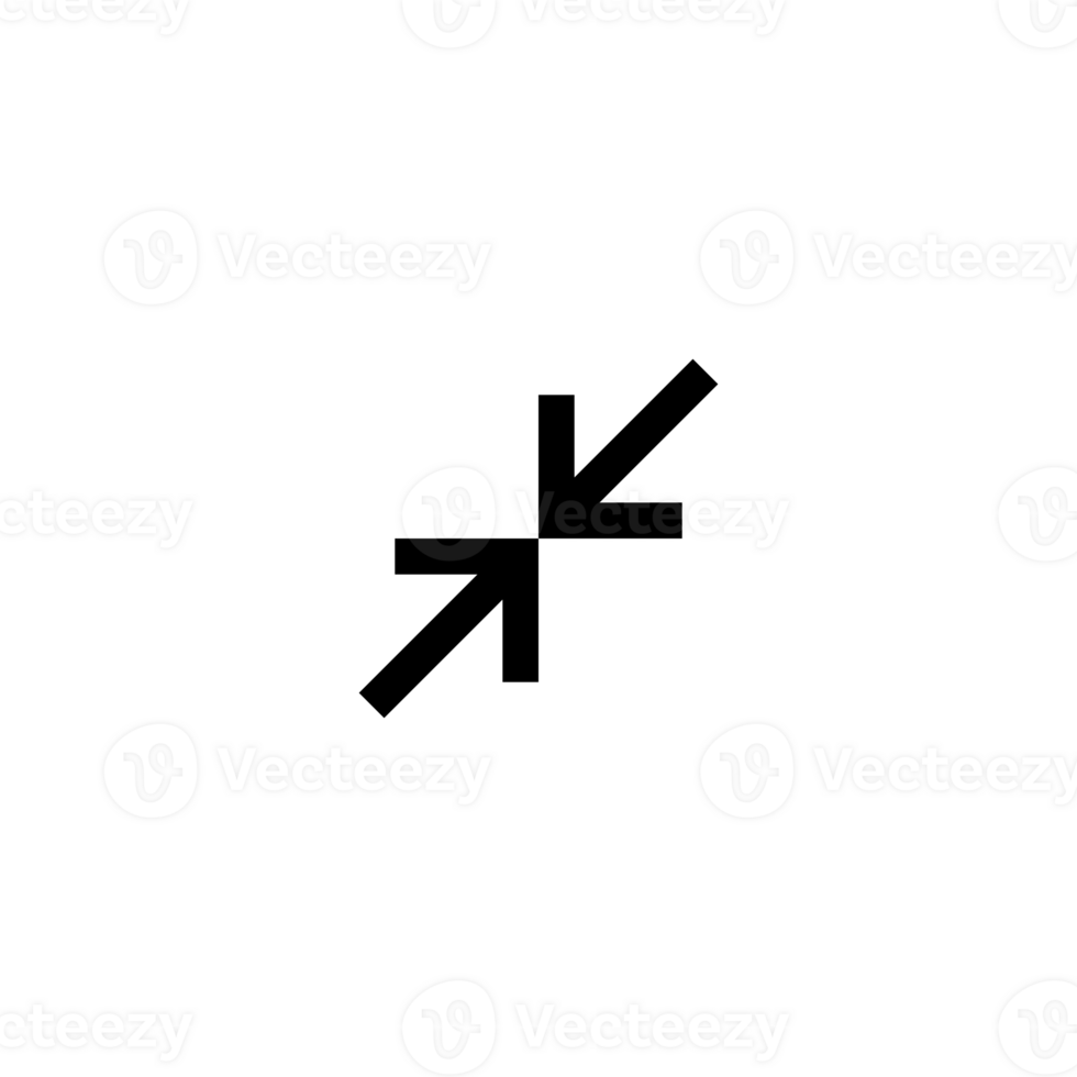 Exit Fullscreen Window Button 59420955 PNG