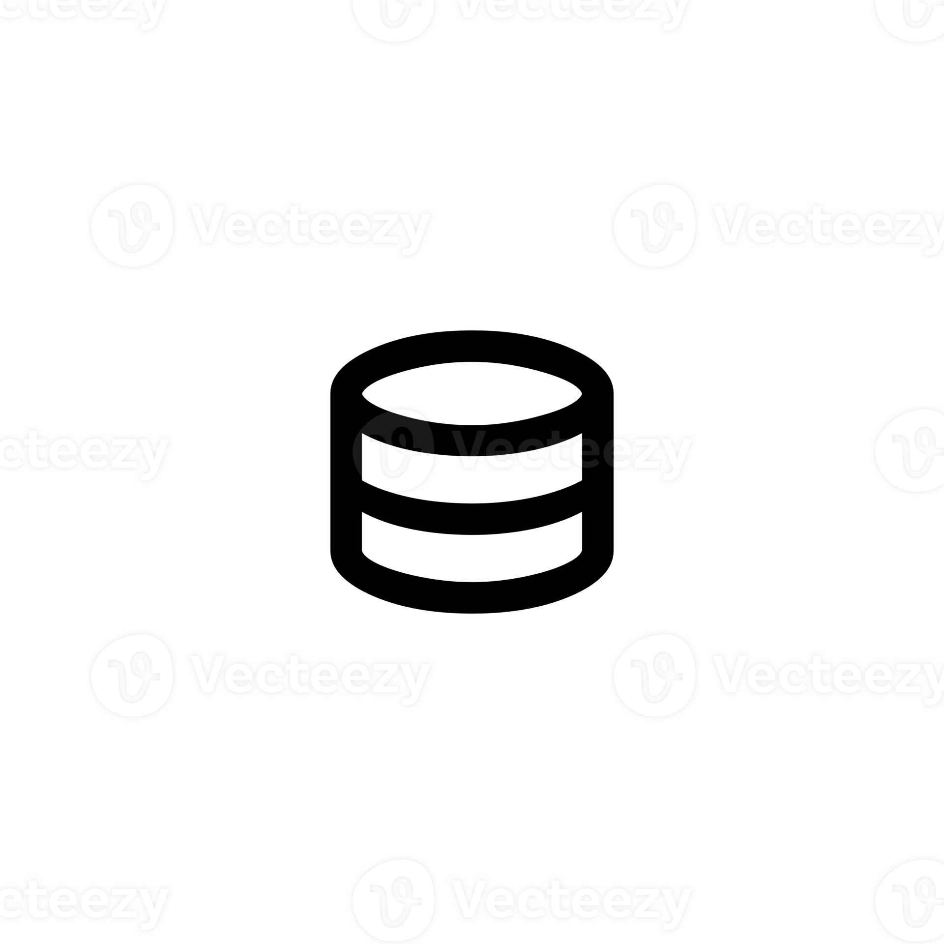 Database Storage Symbol Icon 59420997 PNG