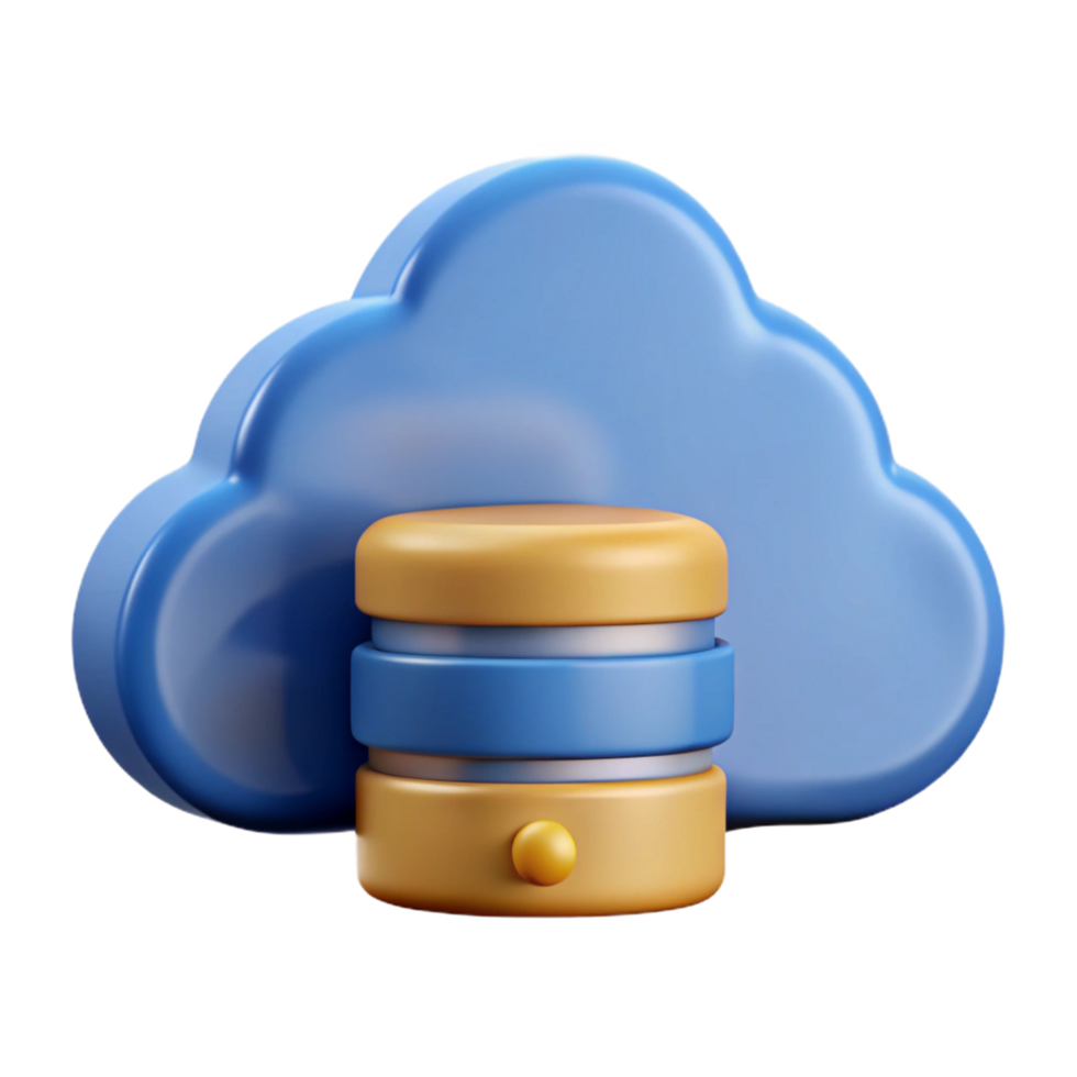 Serene Abstract Cloud Computing Data Storage Icon Exclusive 59427058 Png