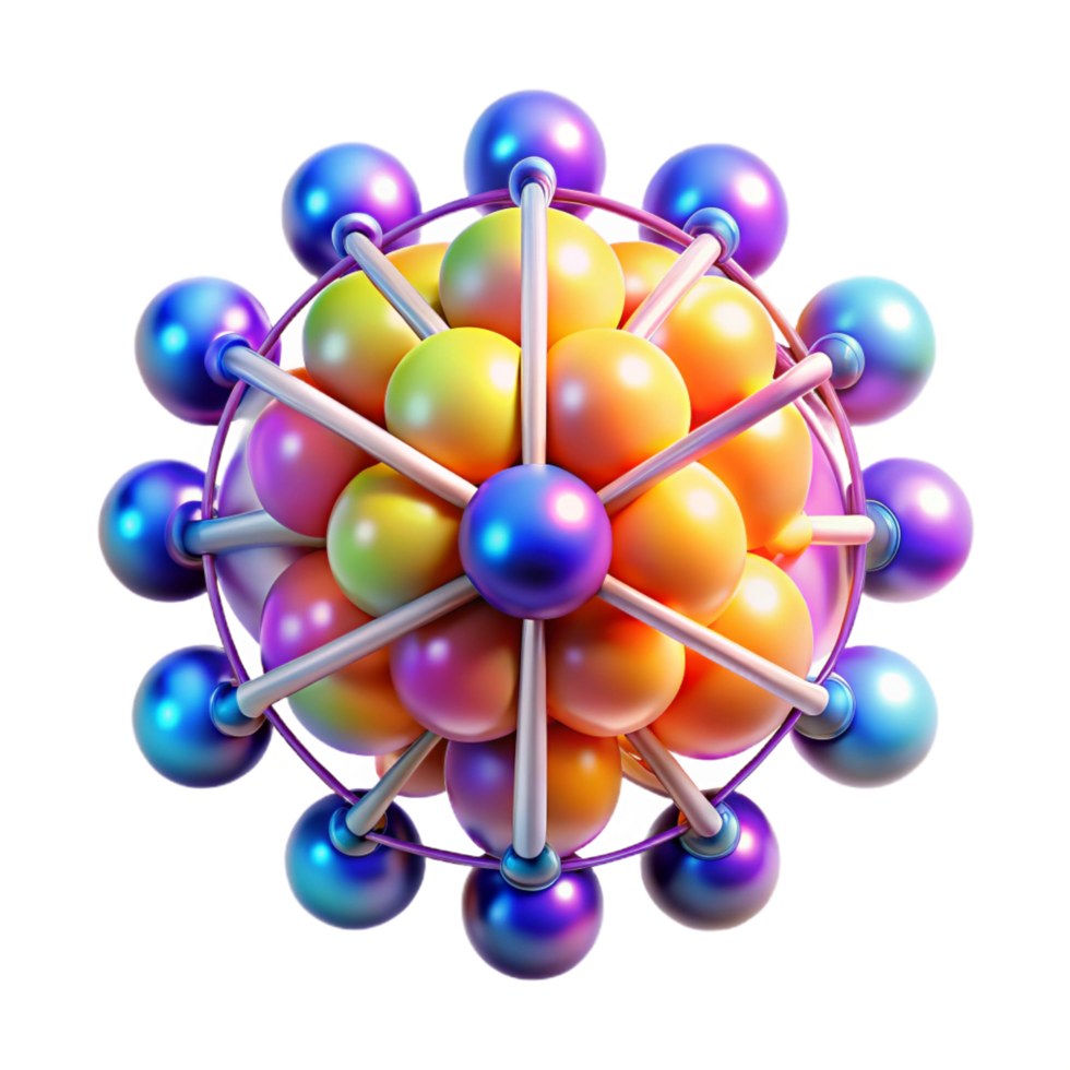 Dramatic Classic A Quantum Computer Core Emitting Streams Of Light
