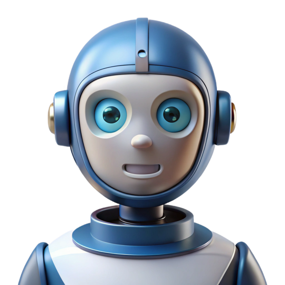 dramatic minimalist Artificial intelligence robot head high quality ...