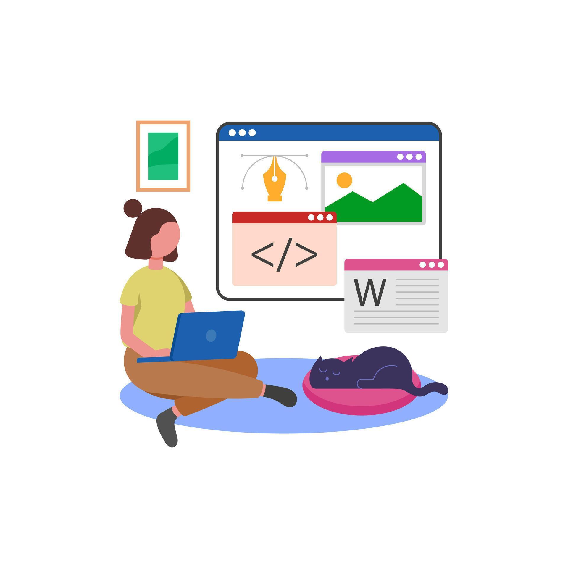 Simplified Programming Approach 59453461 Vector Art at Vecteezy