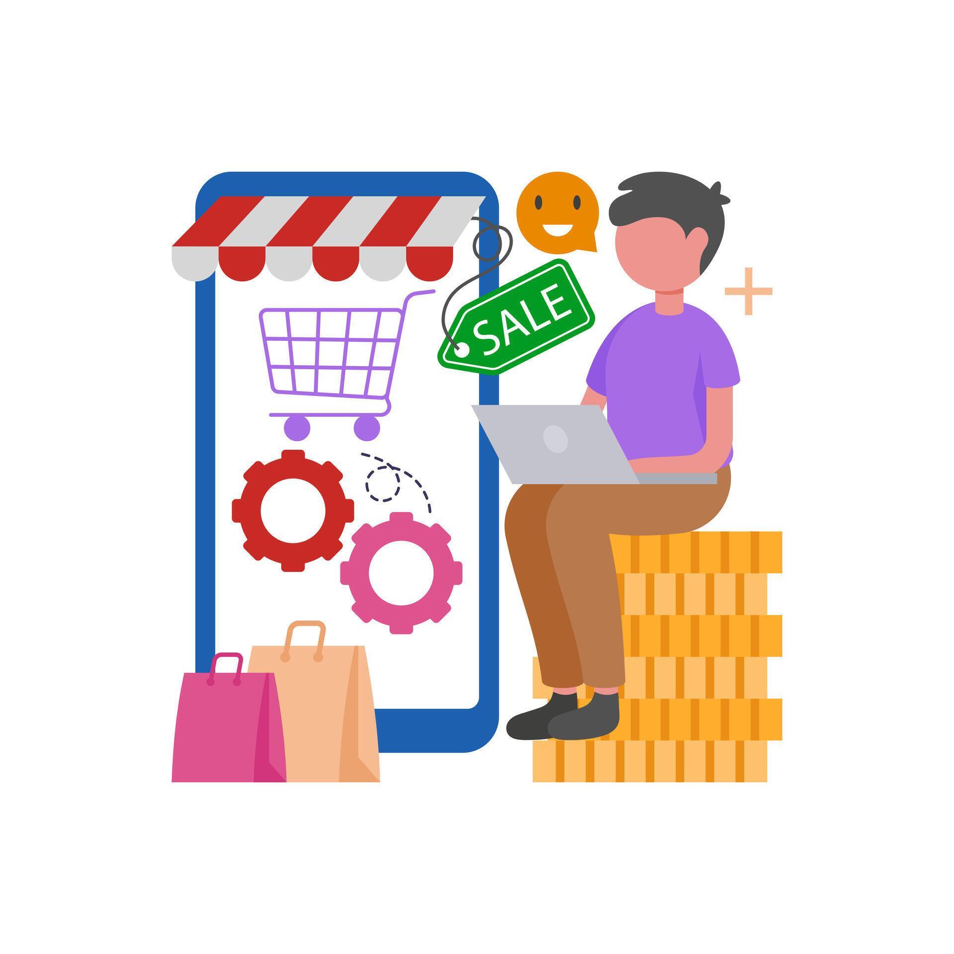 Effective E Commerce Optimization Strategies 59454613 Vector Art At Vecteezy