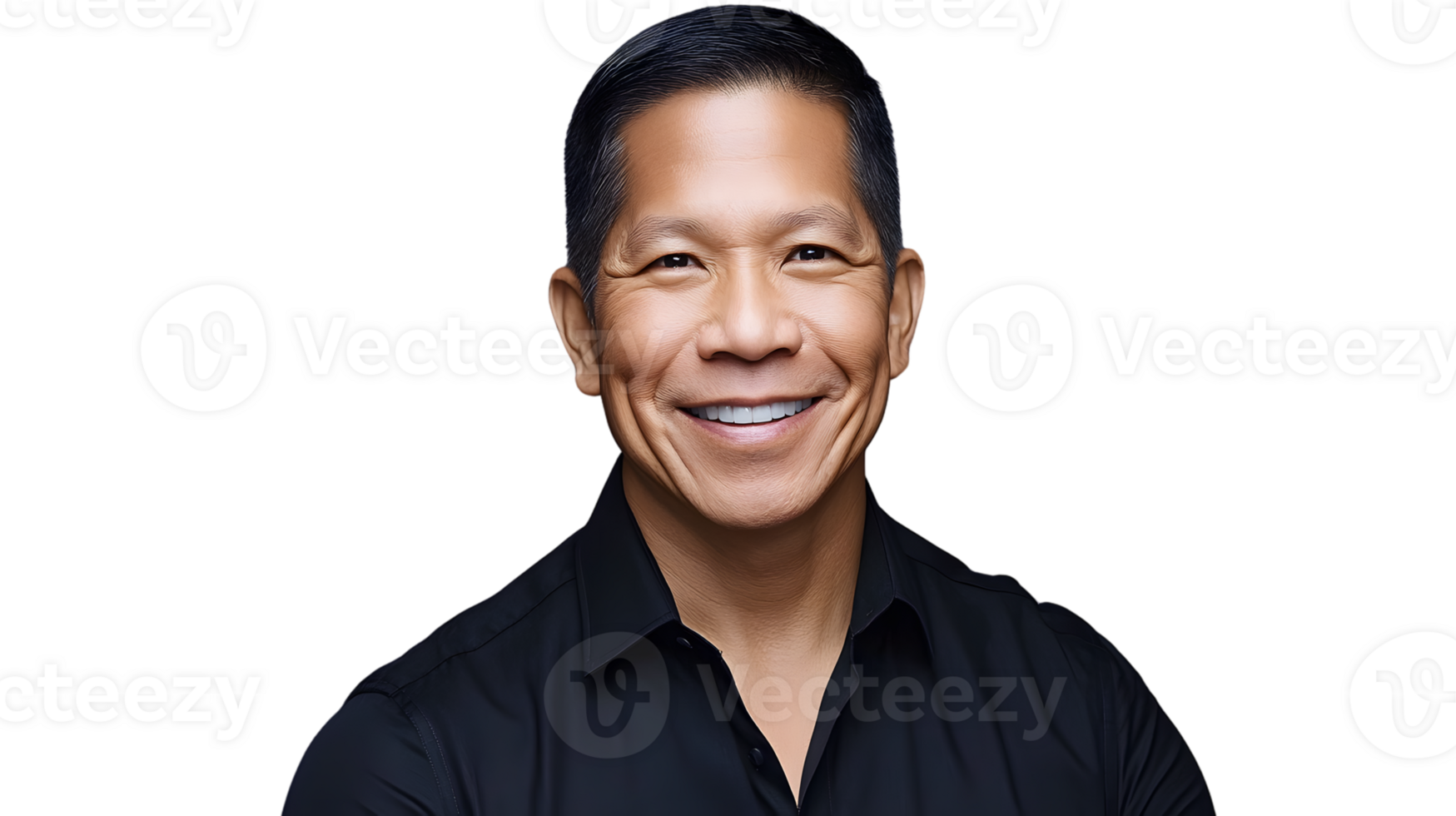 Smiling Man Portrait Happy Asian Male Business Executive Headshot Studio Photography 59488990 PNG