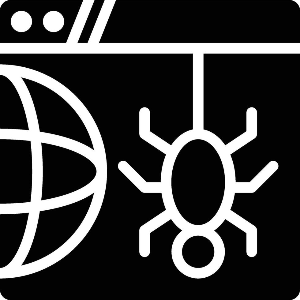Web Crawler, Web Crawling, Web Scraping Glyph Solid Icon 59503928 ...