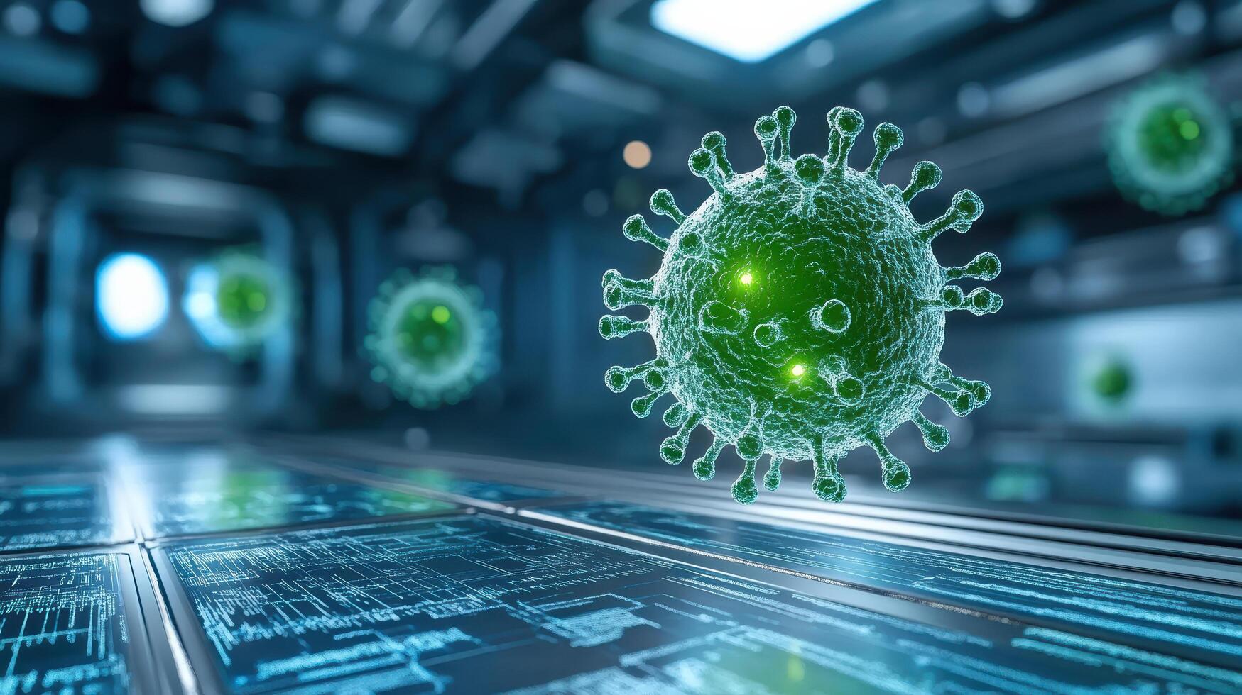 Futuristic nanobots navigating through human cells in digital environment 59510251 Stock Photo ...
