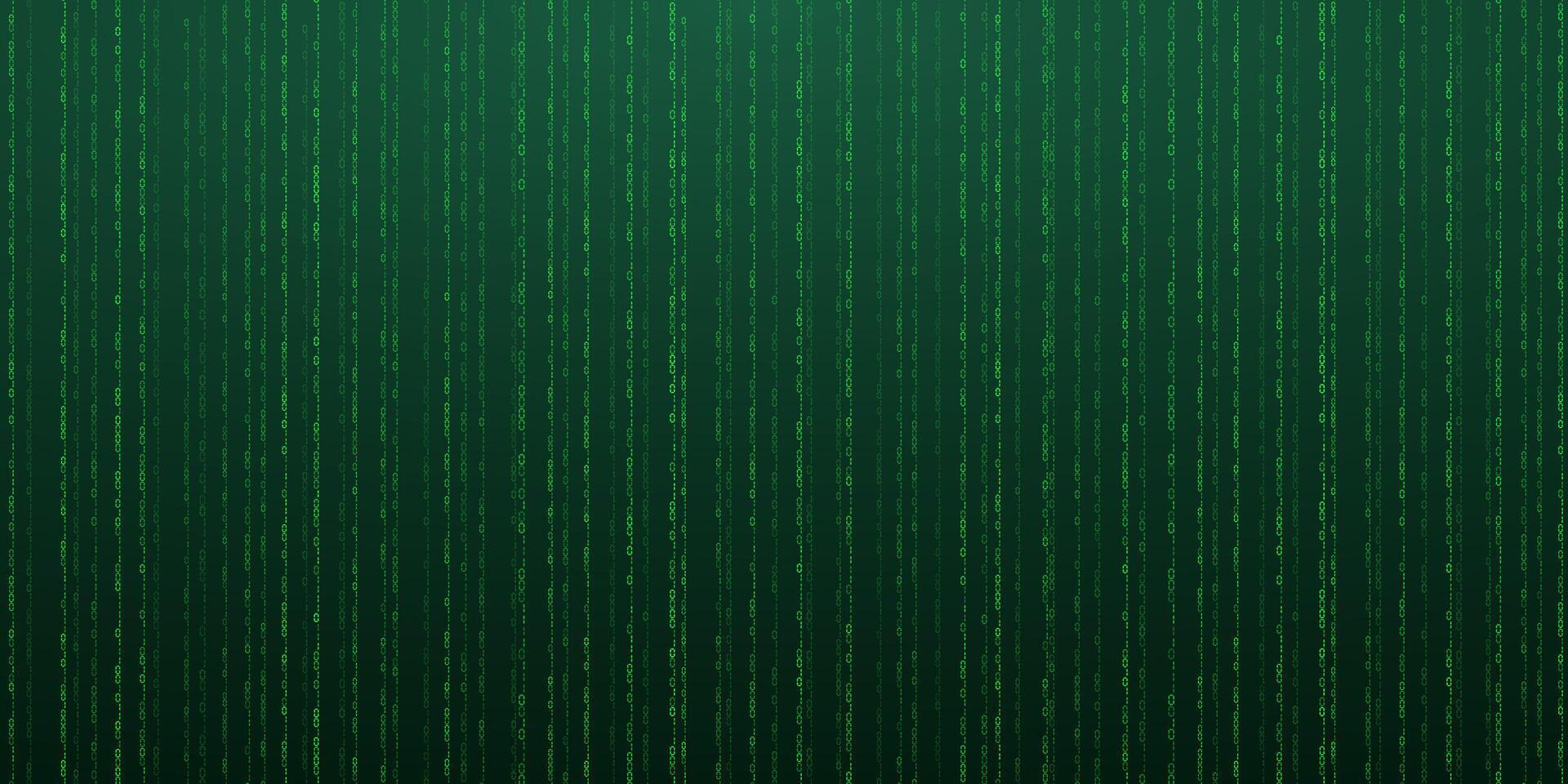 Abstract falling digits. Digital code rain in a Matrix inspired ...