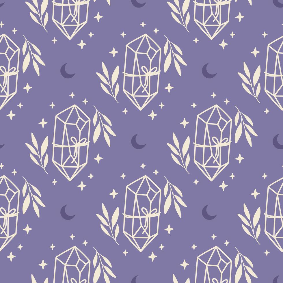 Mystical seamless pattern 59535155 Vector Art at Vecteezy