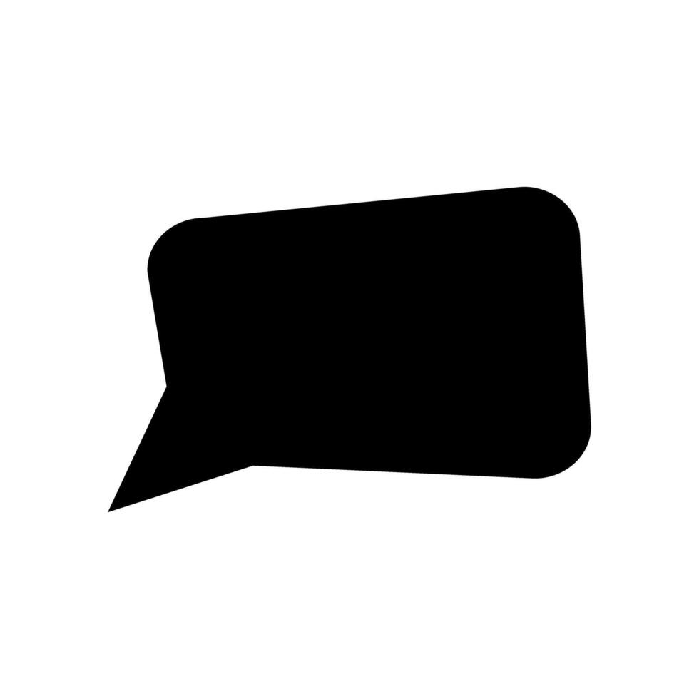 Speech bubble icon. Chat illustration sign. Message symbol. Text bubble ...