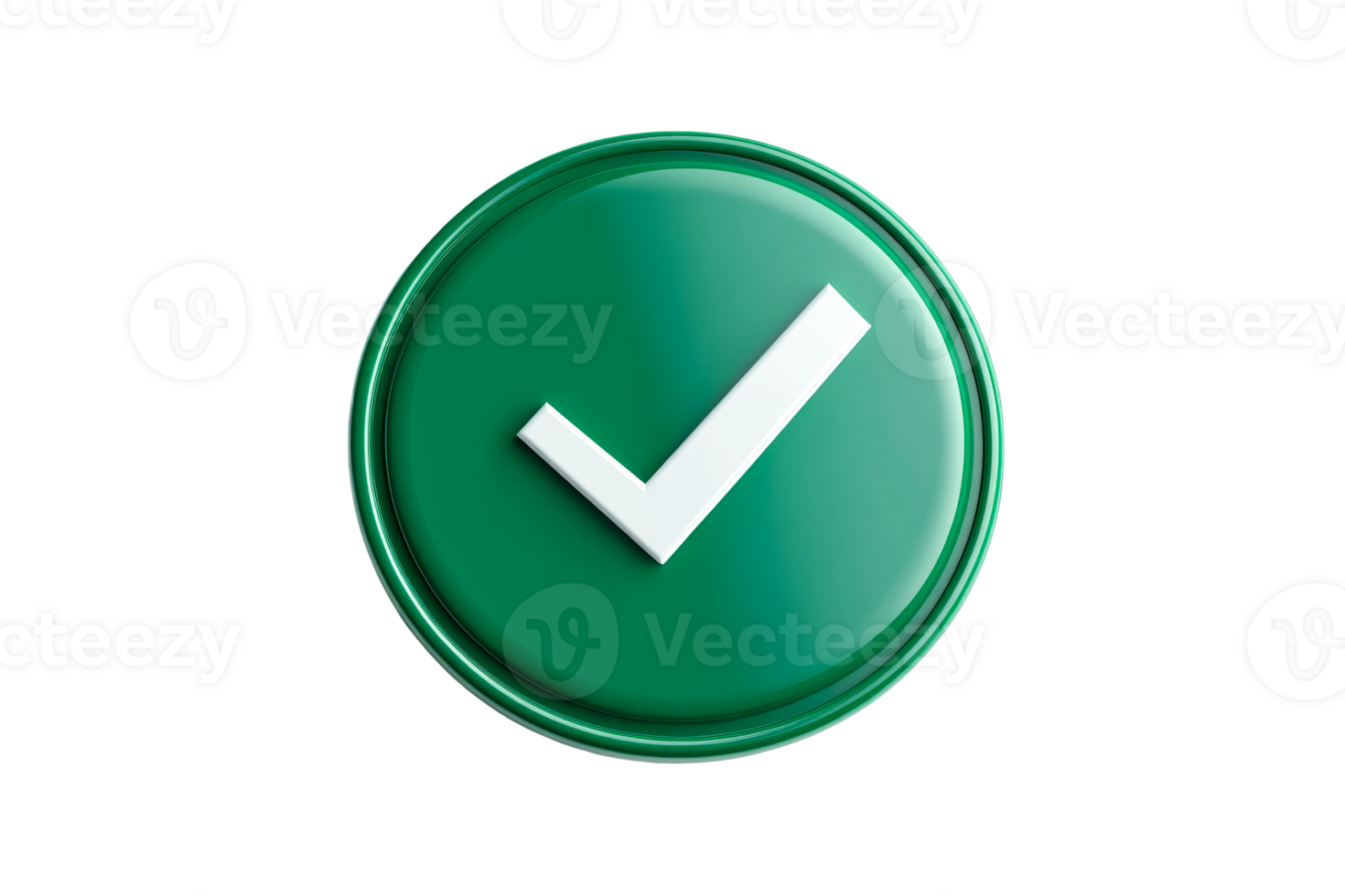 Green check mark symbol indicating approval and confirmation 59592072 PNG