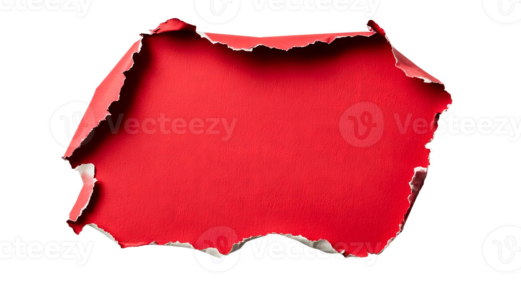 vermelho rasgado papel revelador abertura, fundo elemento , cortar Fora transparente 59596098 PNG