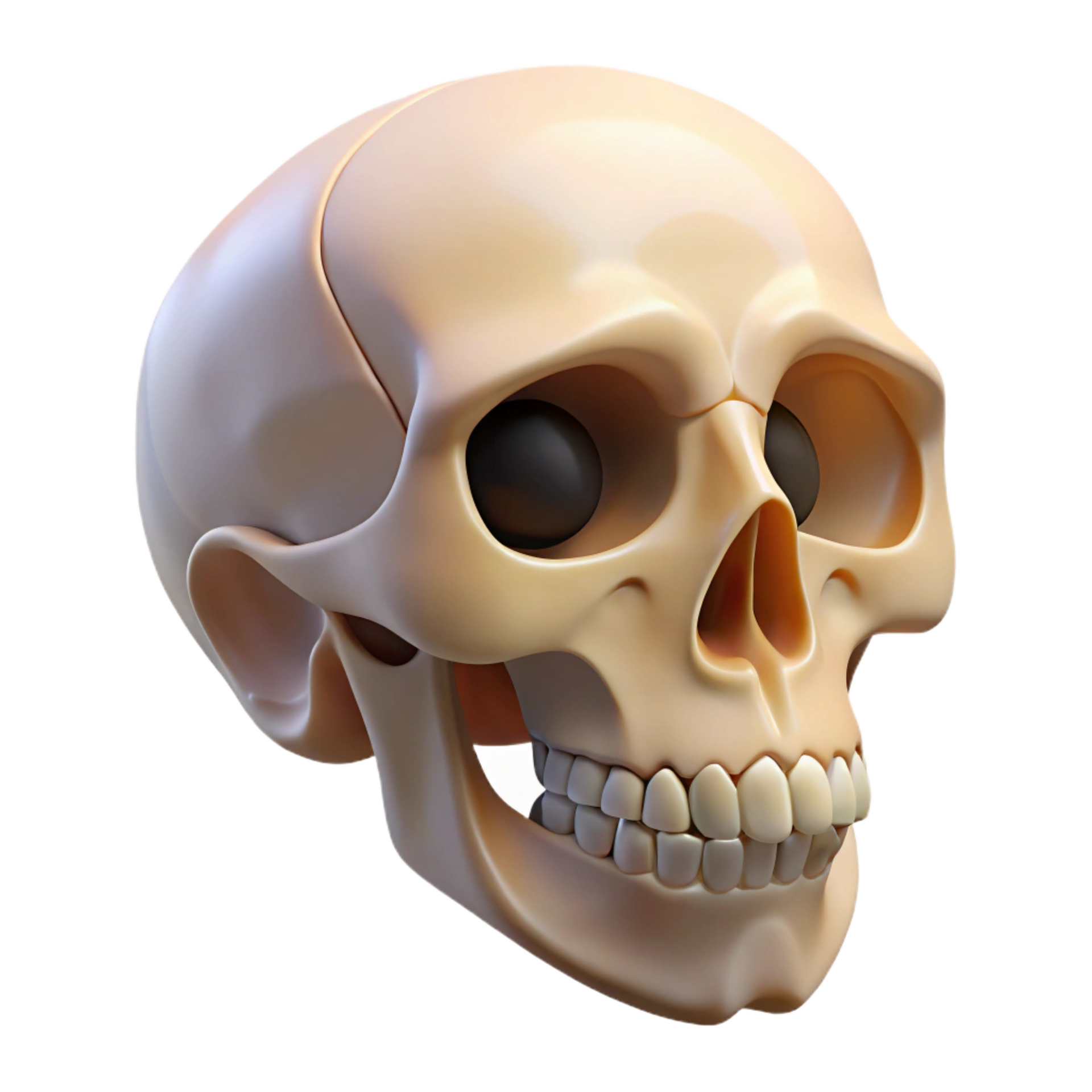 stunning abstract Human skull, bone structure, empty sockets, 4K ... stunning abstract Human skull, bone structure, empty sockets, 4K ...