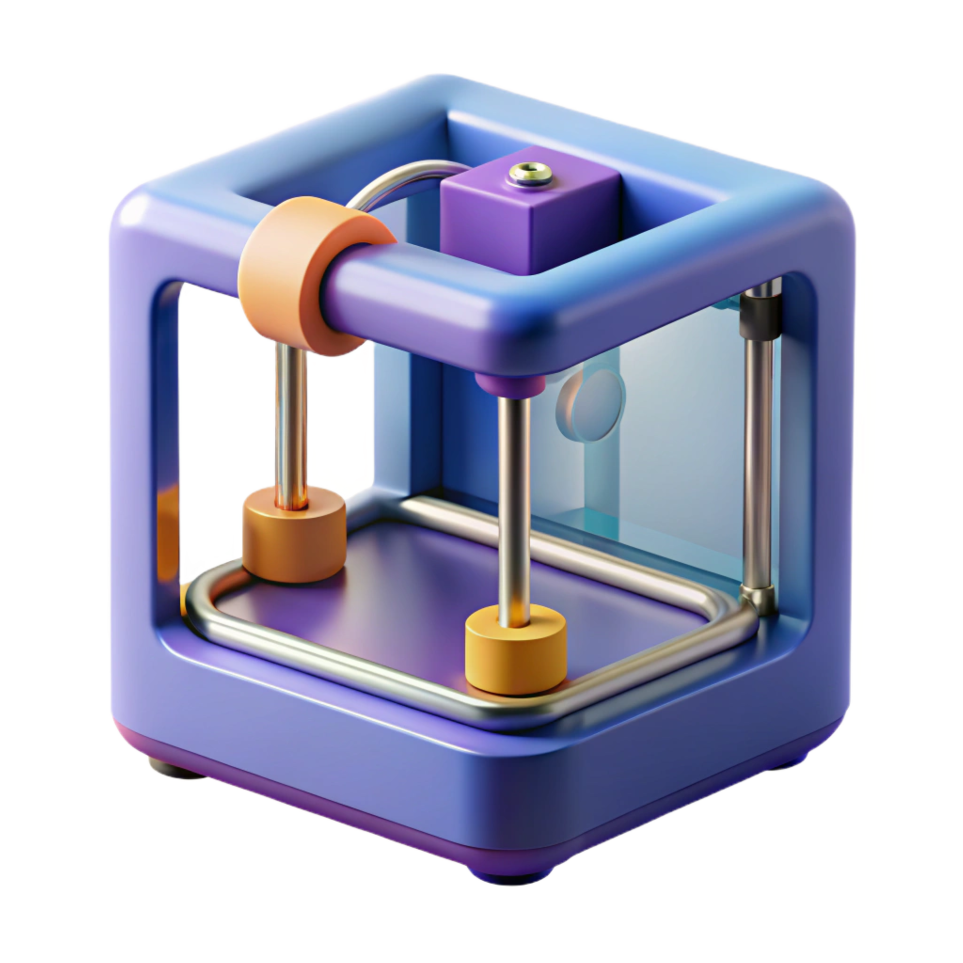 Wonderful Modern Advanced 3d Printer Creating Complex Object Original