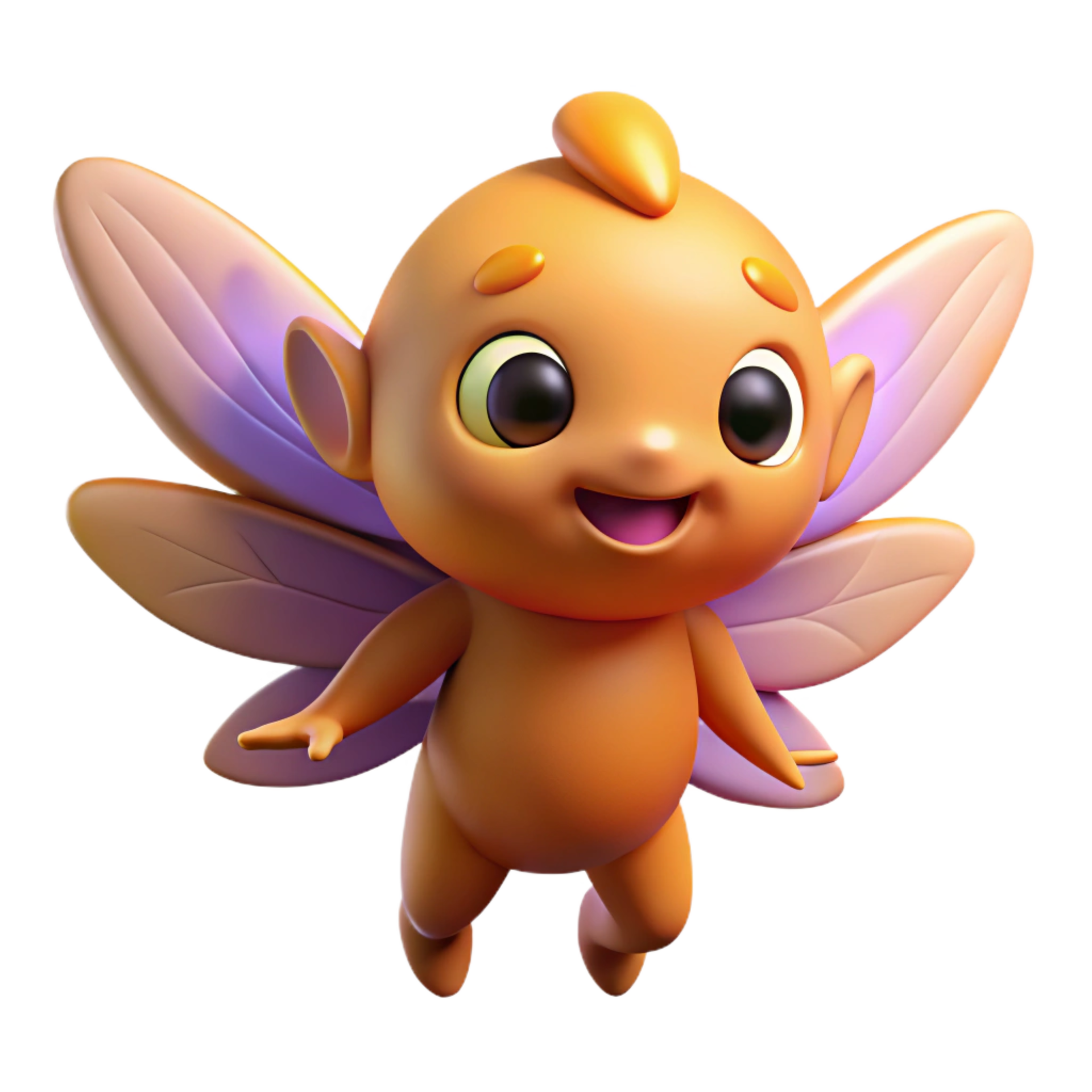 wonderful vintage A playful sprite, glowing wings, mischievous expression premium 59638633 PNG