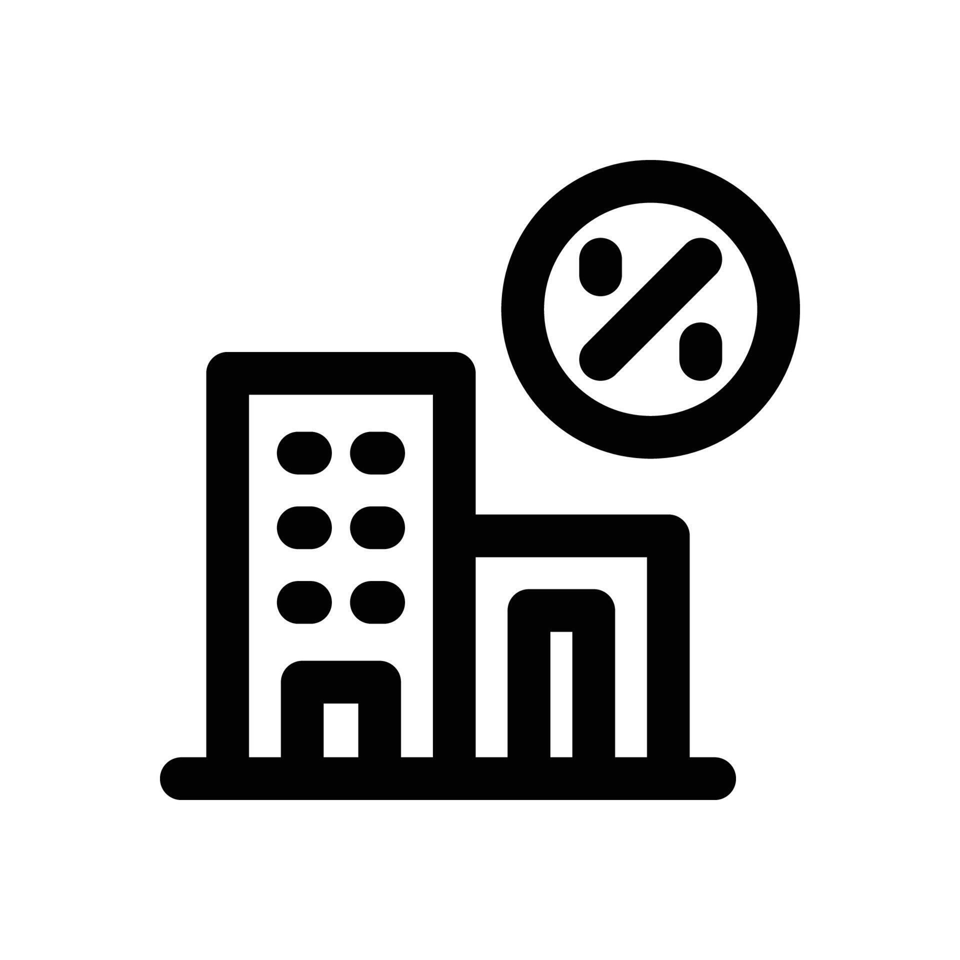 Building Line Icon Clean And Minimalist Icon For Websites And Mobile Apps 59663517 Vector Art