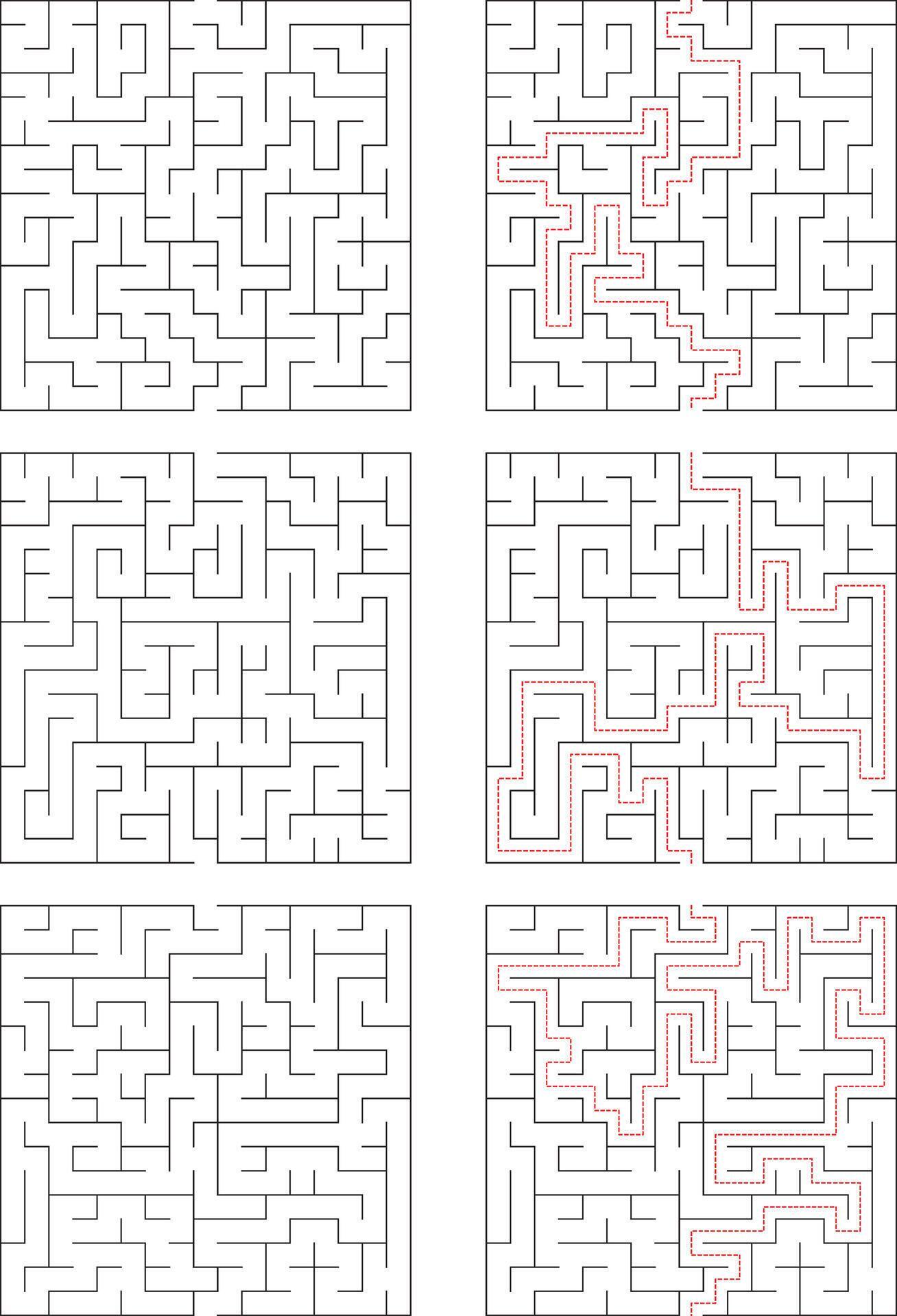 Complex Mazes Solutions Finding Paths Through Intricate Puzzles ...