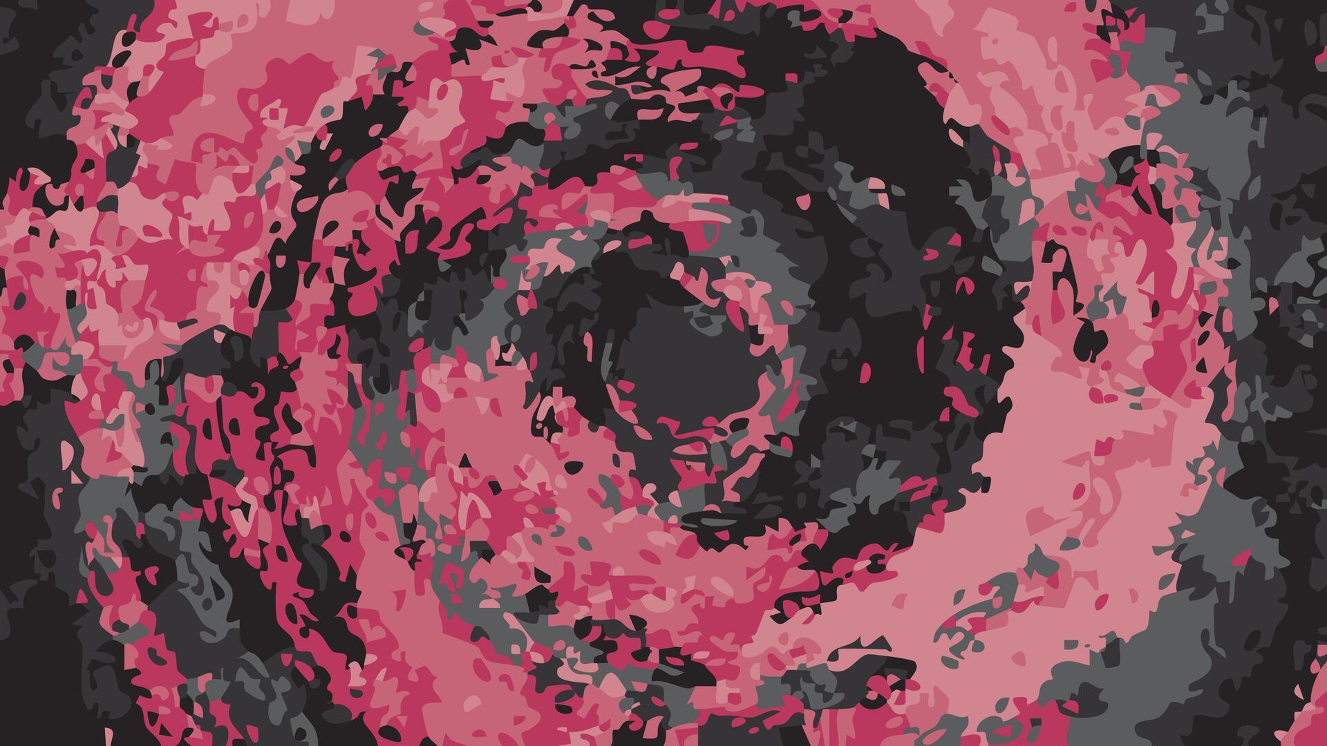 Abstract swirl pattern background features a mesmerizing blend of pink ...