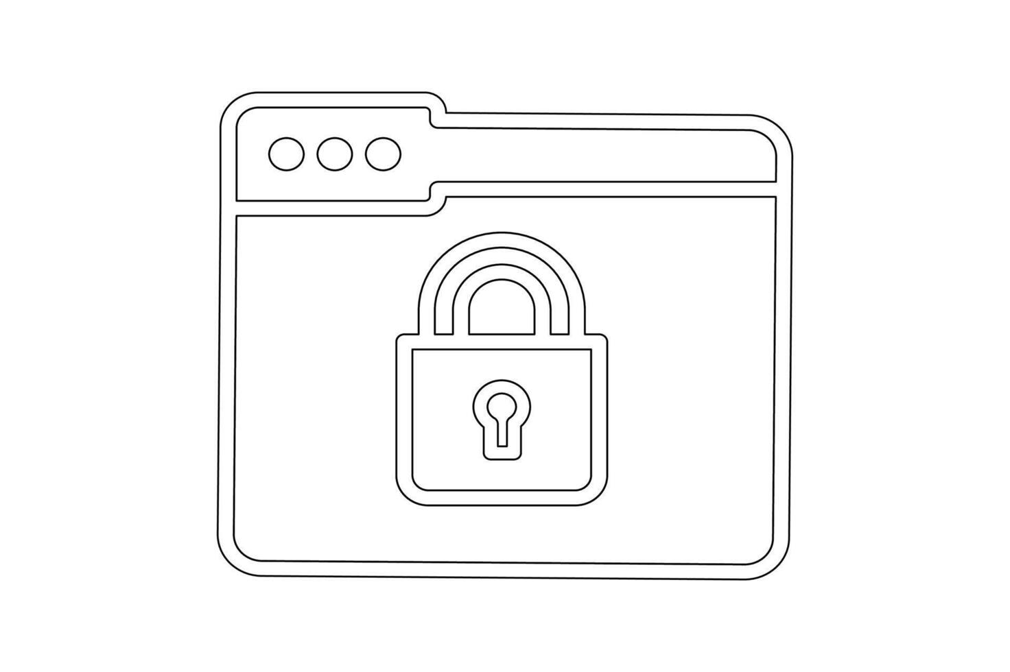Privacy Lock Icon , padlock security icon , secure padlock symbol design, digital lock icon ...