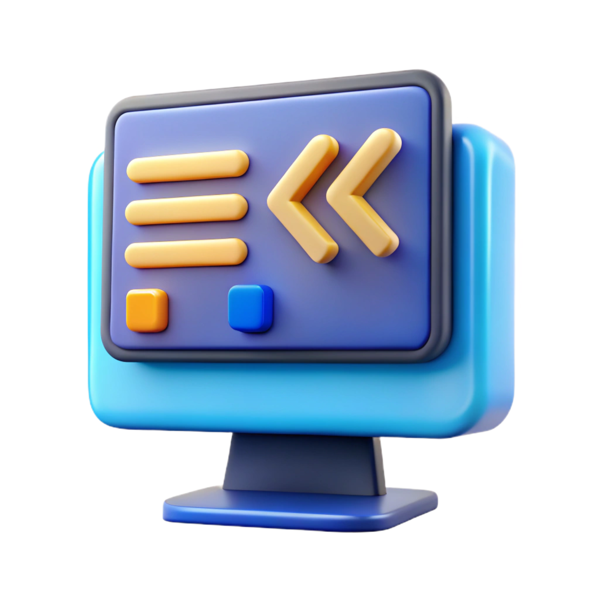 Magnificent Creative Desktop Computer Monitor Displaying Code