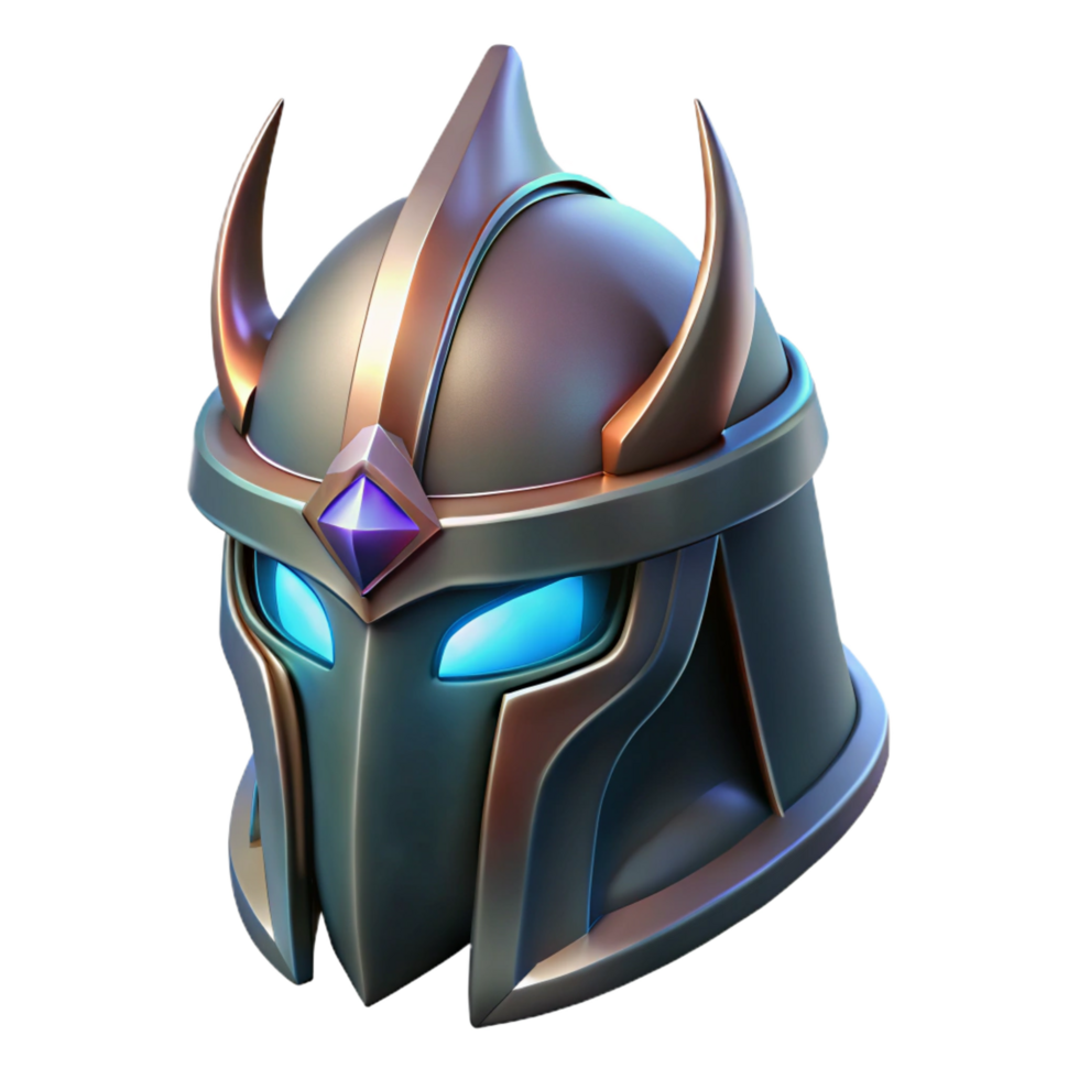 dramatic rustic Helm of Darkness, Hades' helmet, premium 59928654 PNG