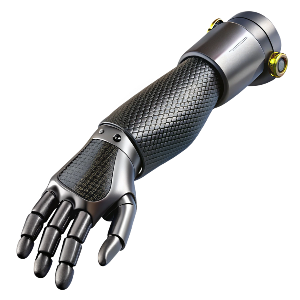 wonderful vintage Advanced Prosthetic Arm, metallic and carbon fiber construction exclusive ...