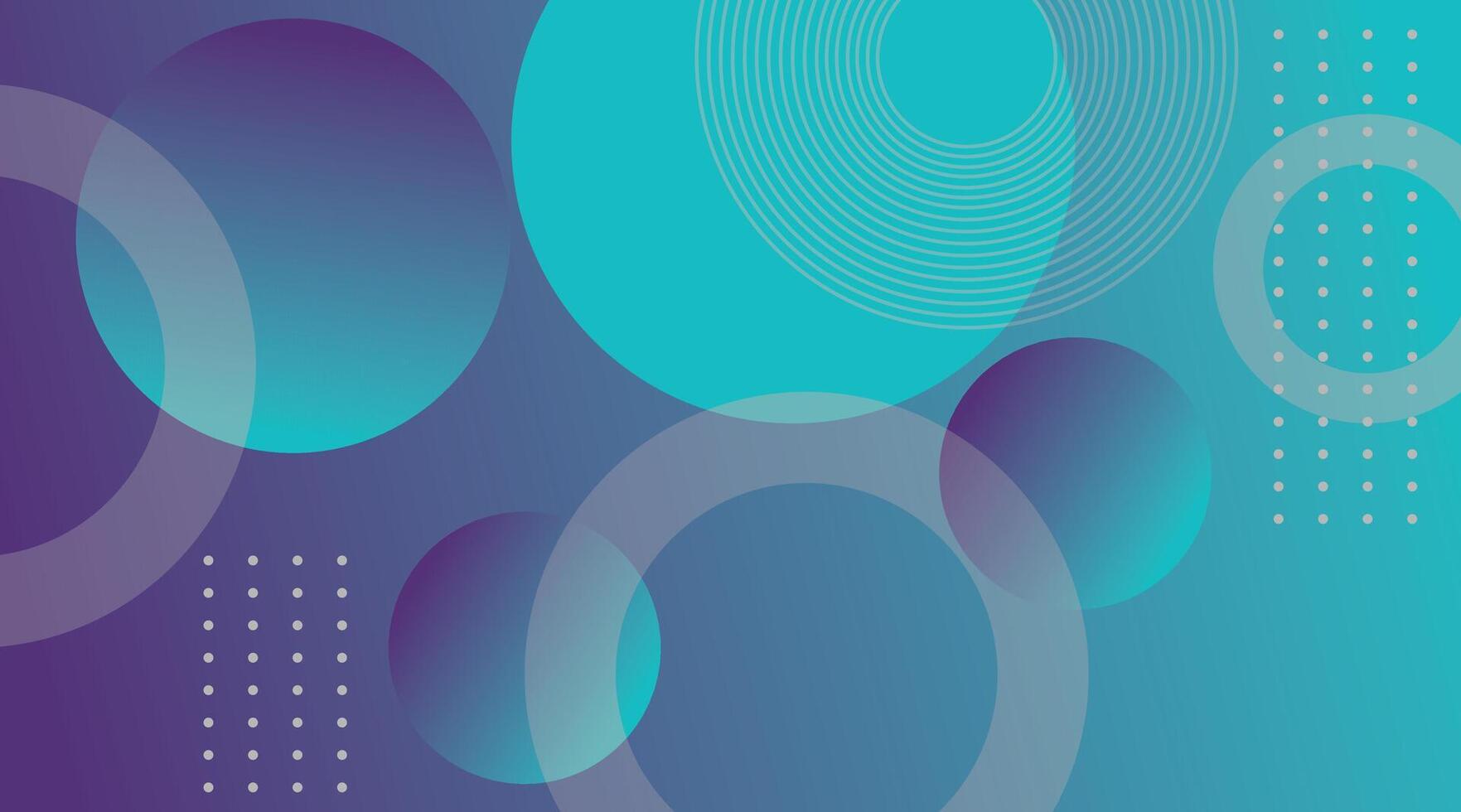 Circle Abstract Background Blue Gradient Circular Shape Elements Minimalist Geometric Pattern