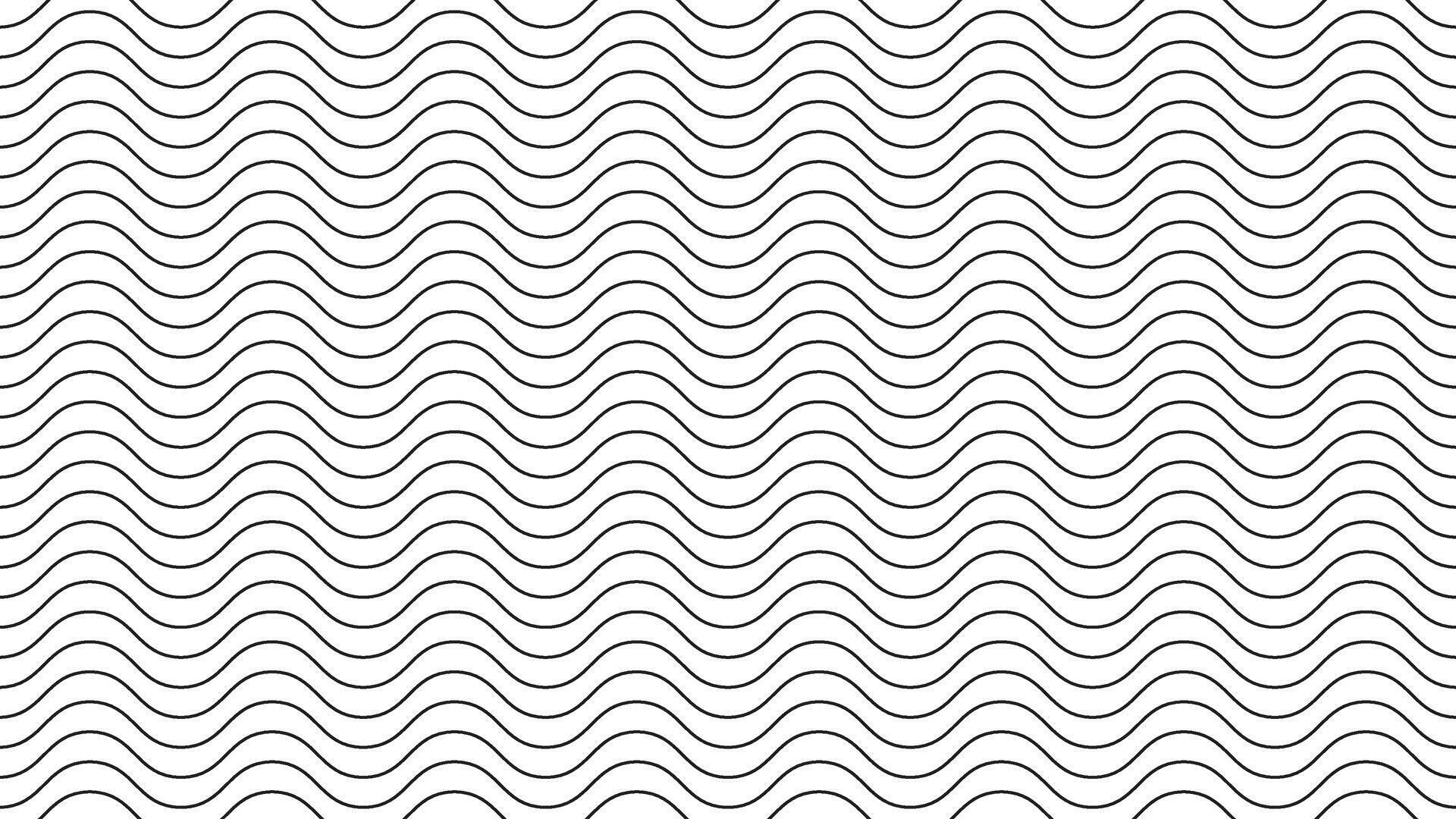 Wave Line Pattern Seamless Abstract Background Stripes Wave Pattern Thin Line Waves Wavy