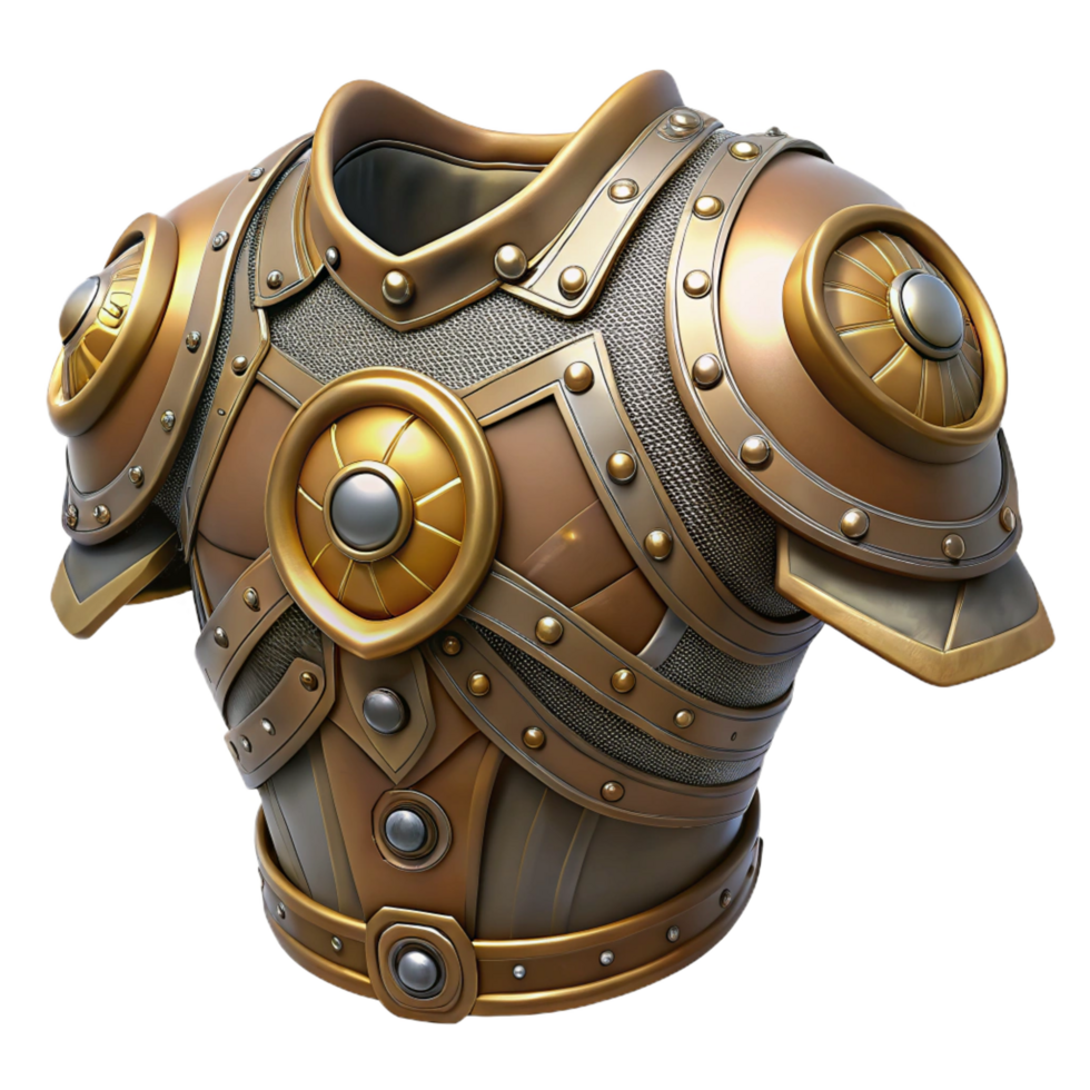 mesmerizing dynamic rustic Steampunk shoulder armor with articulated ...