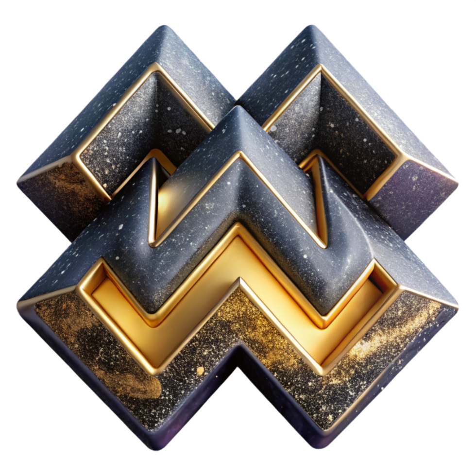 Stunning Artistic Zigzag Font Pattern Design Isolated Sharp Angles Lines And Patterns Authentic