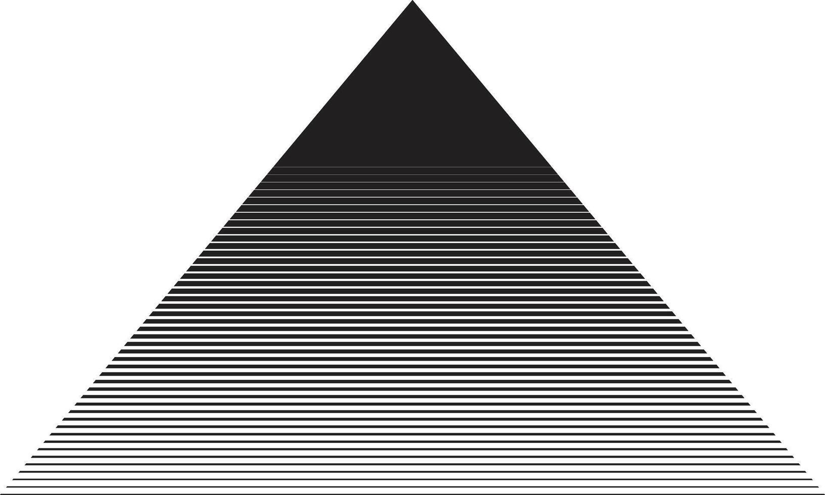abstract transition from black triangular line pattern. 60024320 Vector ...