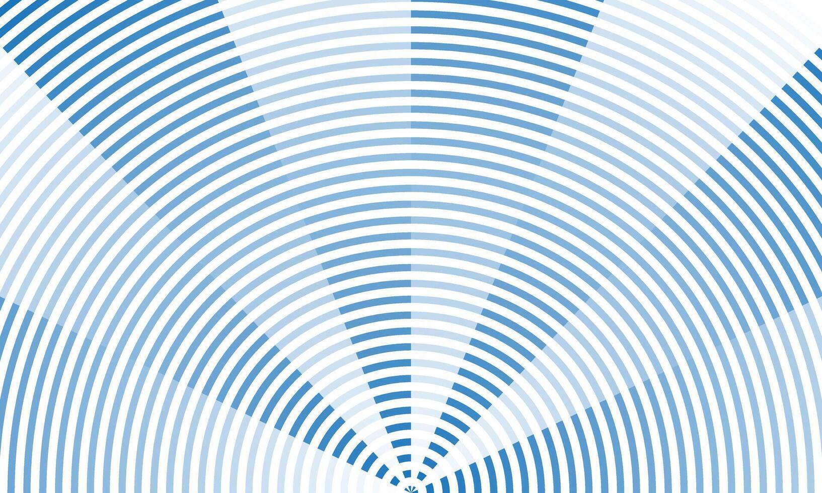 Abstract Geometric Blue White Gradient Opposite Line Circular Pattern Can Be Used Background