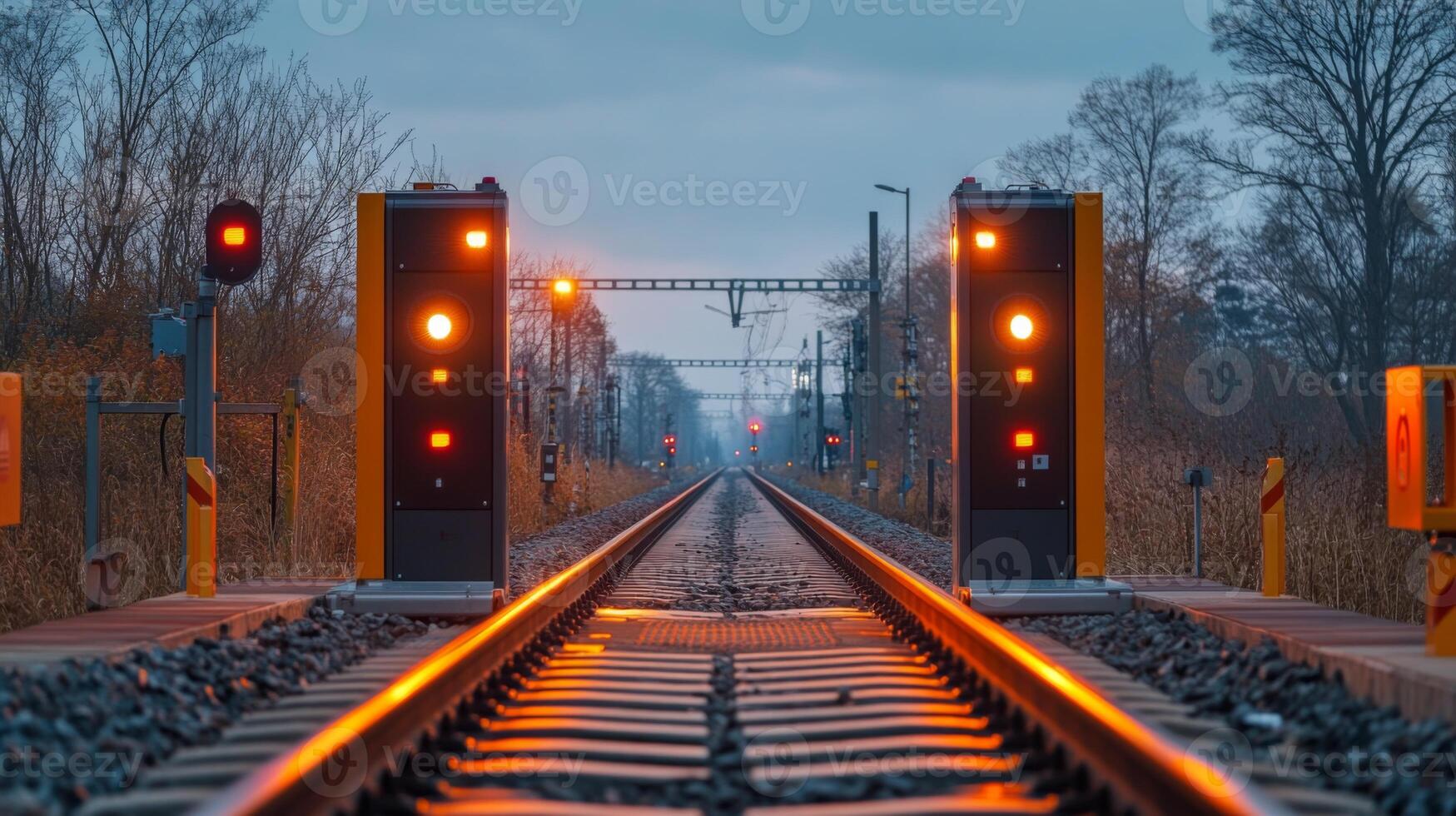Advanced Infrastructure With Automated Checkpoint Systems For Monitoring And Inspecting Railways