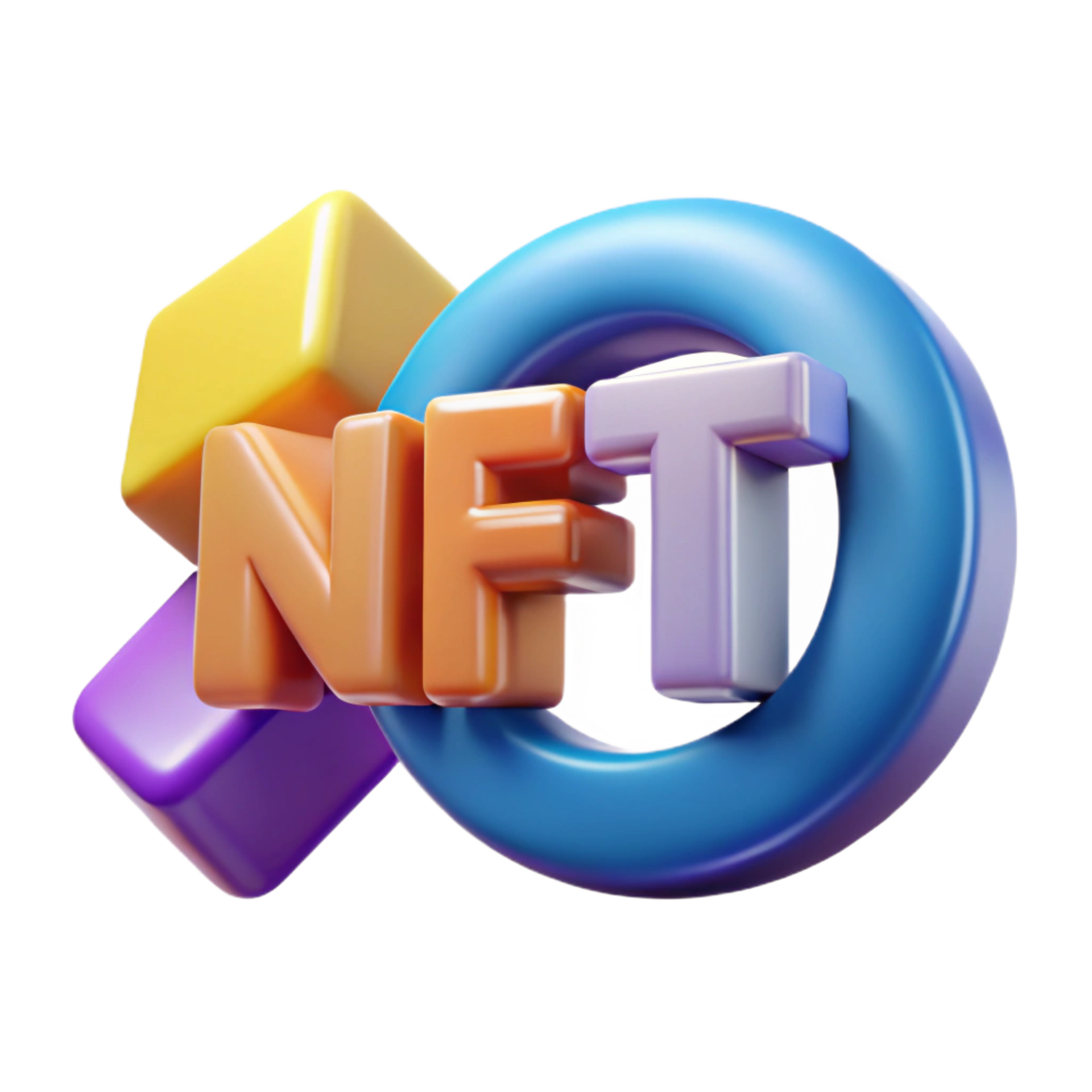 serene minimalist NFT Non-Fungible Token digital art original 60041244 PNG