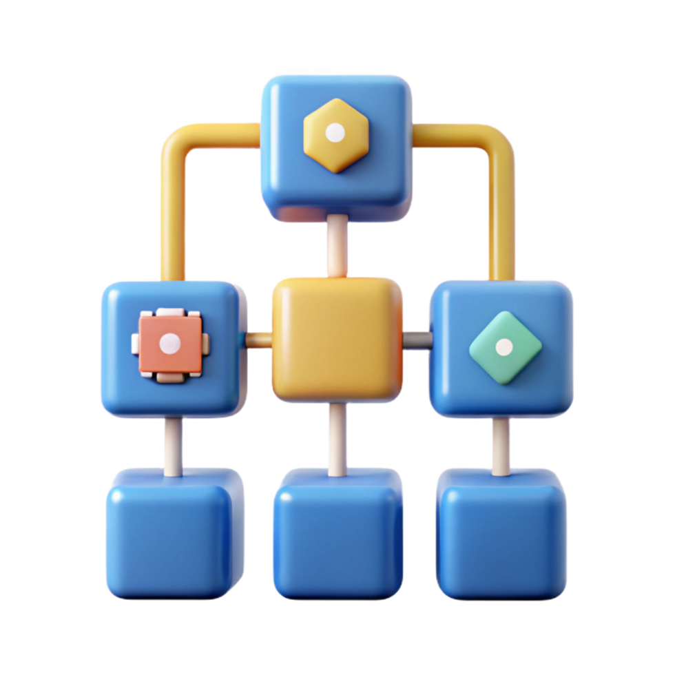 reflective majestic Machine learning algorithm flowchart NO BACKGROUND ...