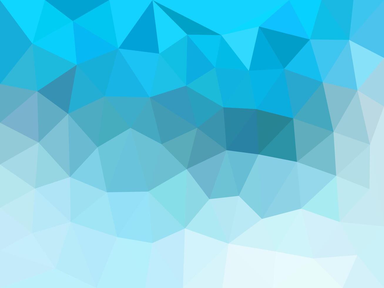 Abstract blue polygonal background with various shades of blue forming a low poly geometric ...