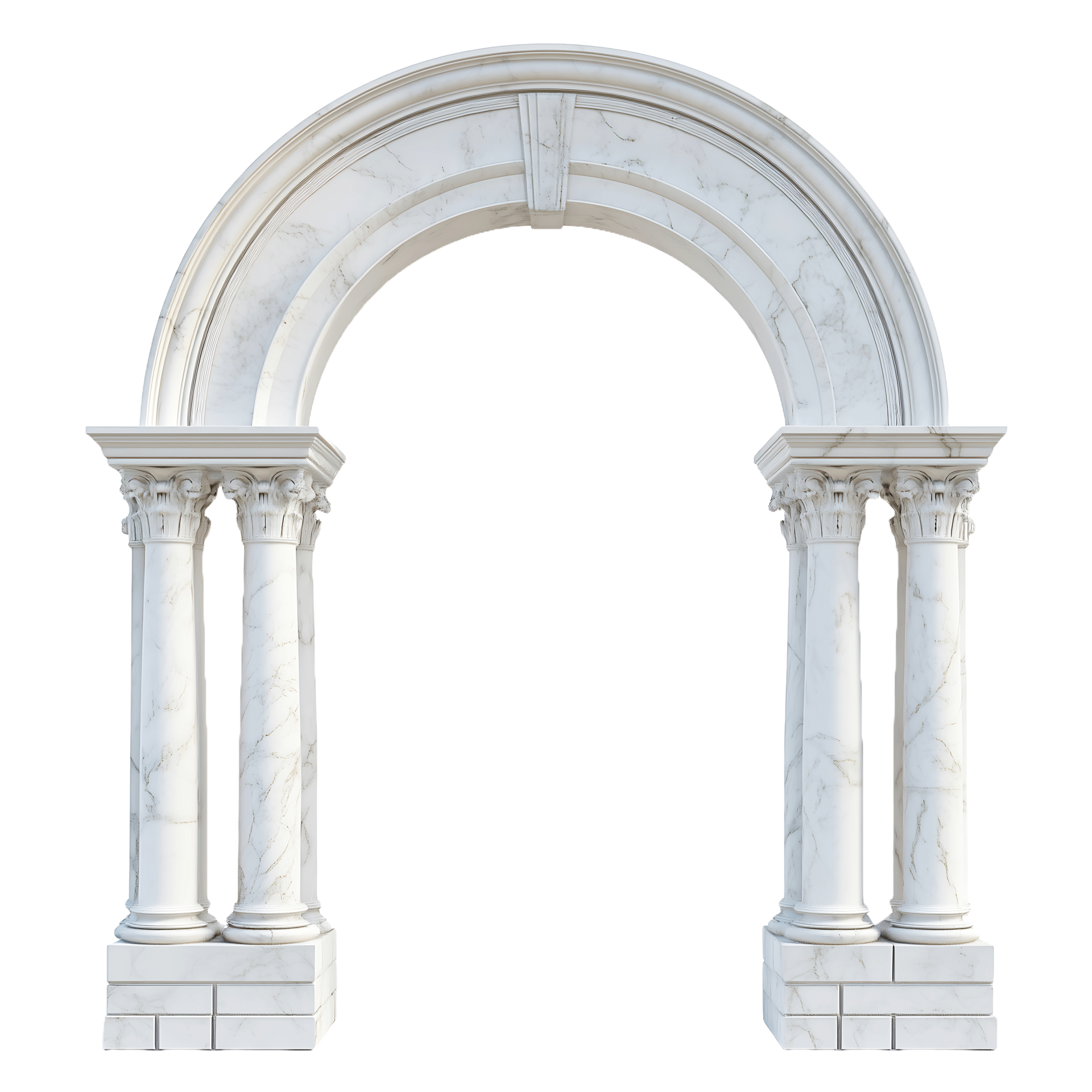 Grand Marble Archway Timeless Classical Architecture 60121469 Png