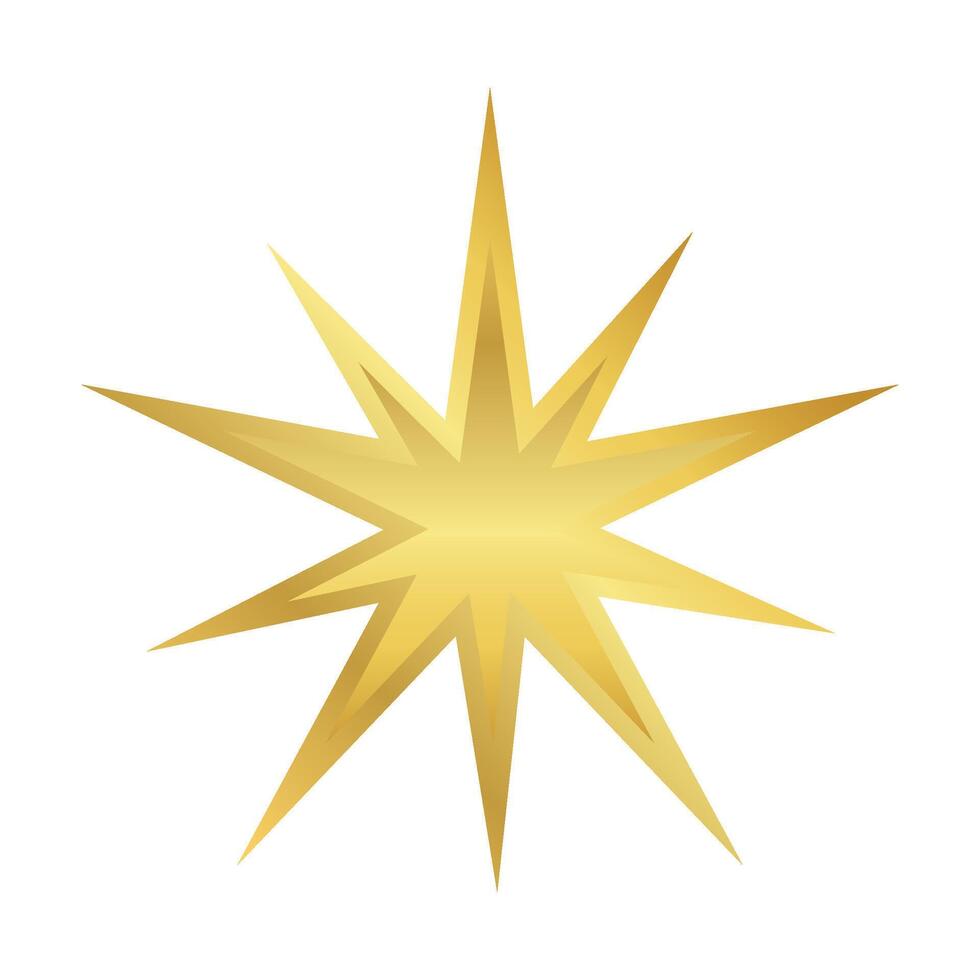 star gold, star golden icon, star clip art 60126710 Vector Art at Vecteezy