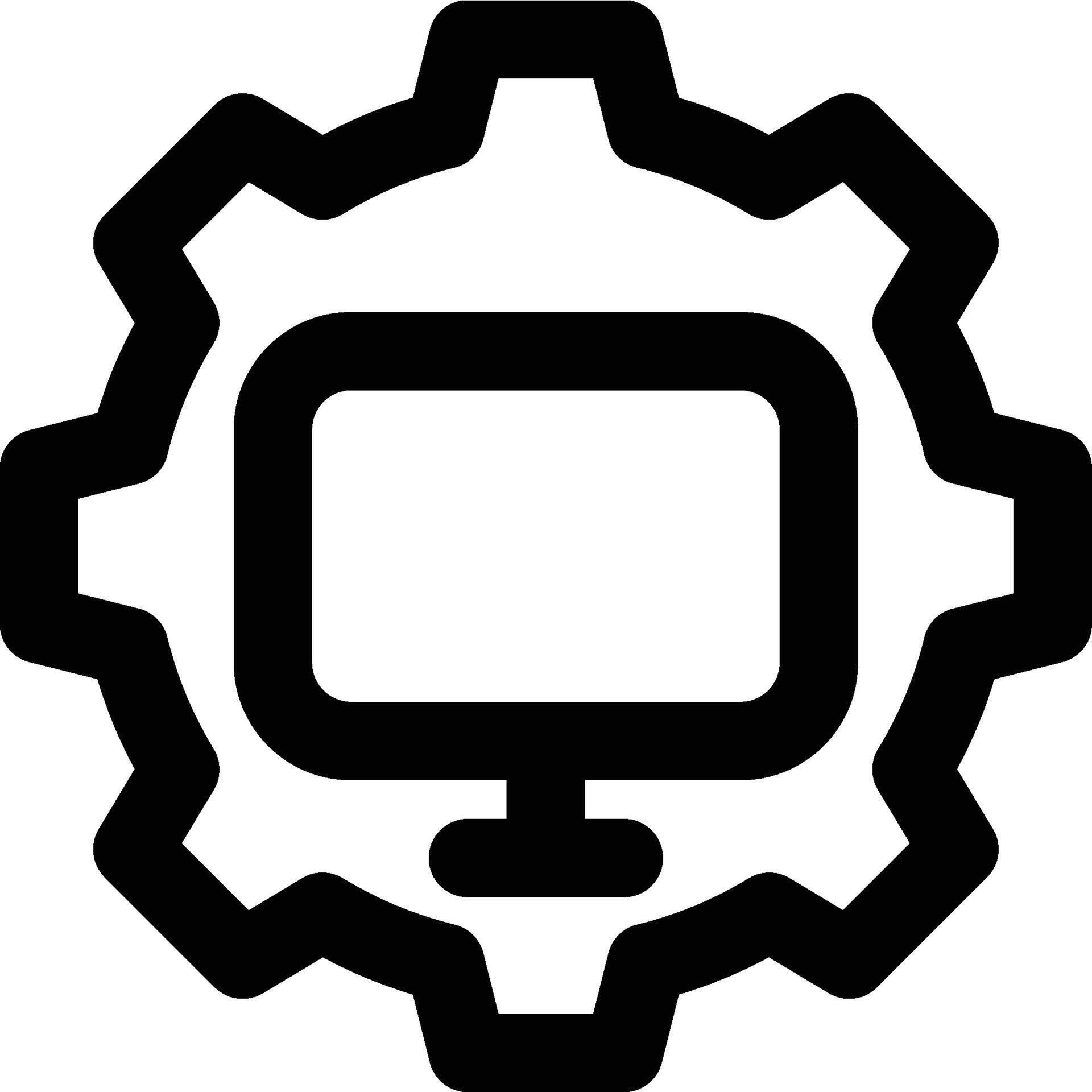 Computer Engineering, Software Engineering, Computer Outline Icon ...