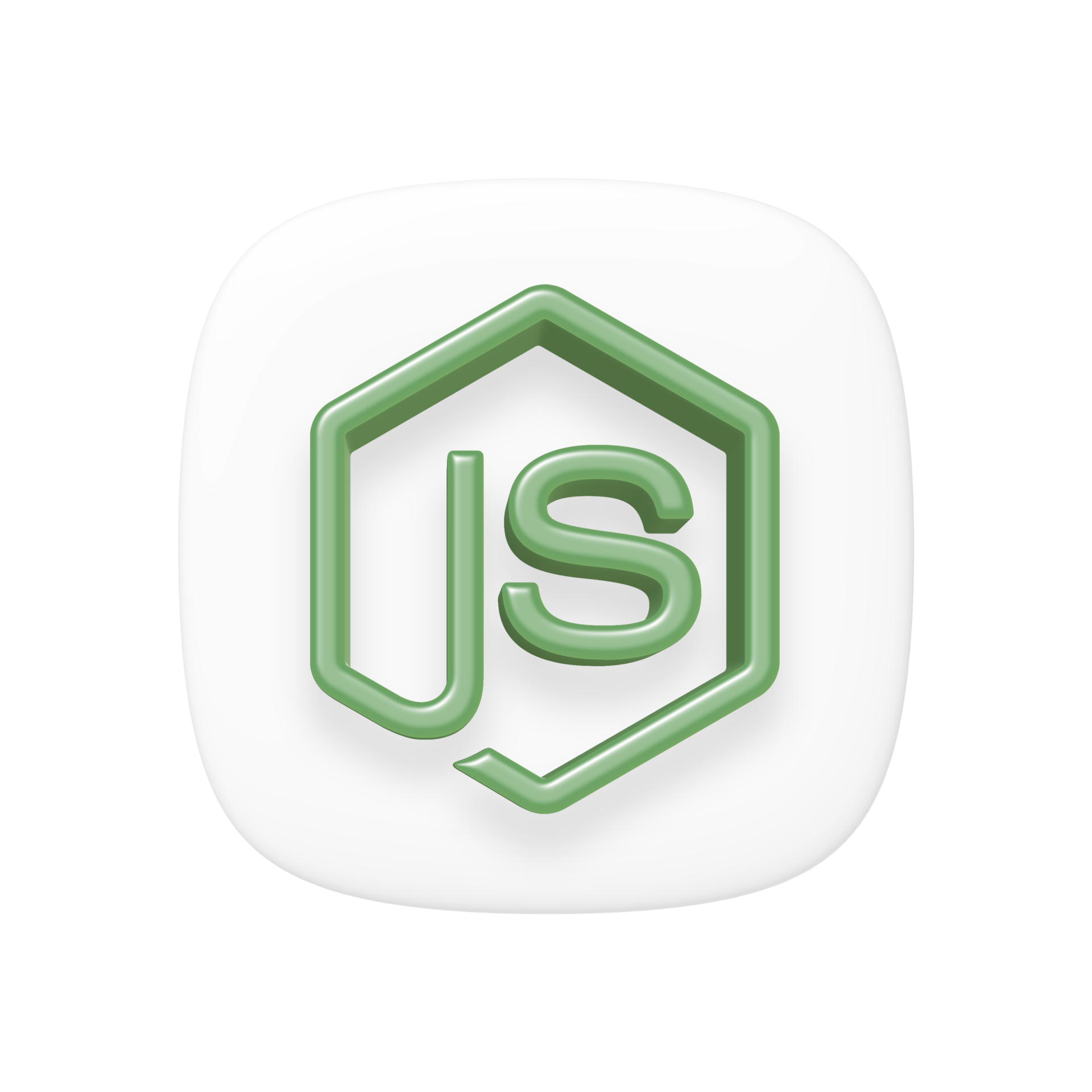 Node js framework 3d icon transparent background 60194950 PNG