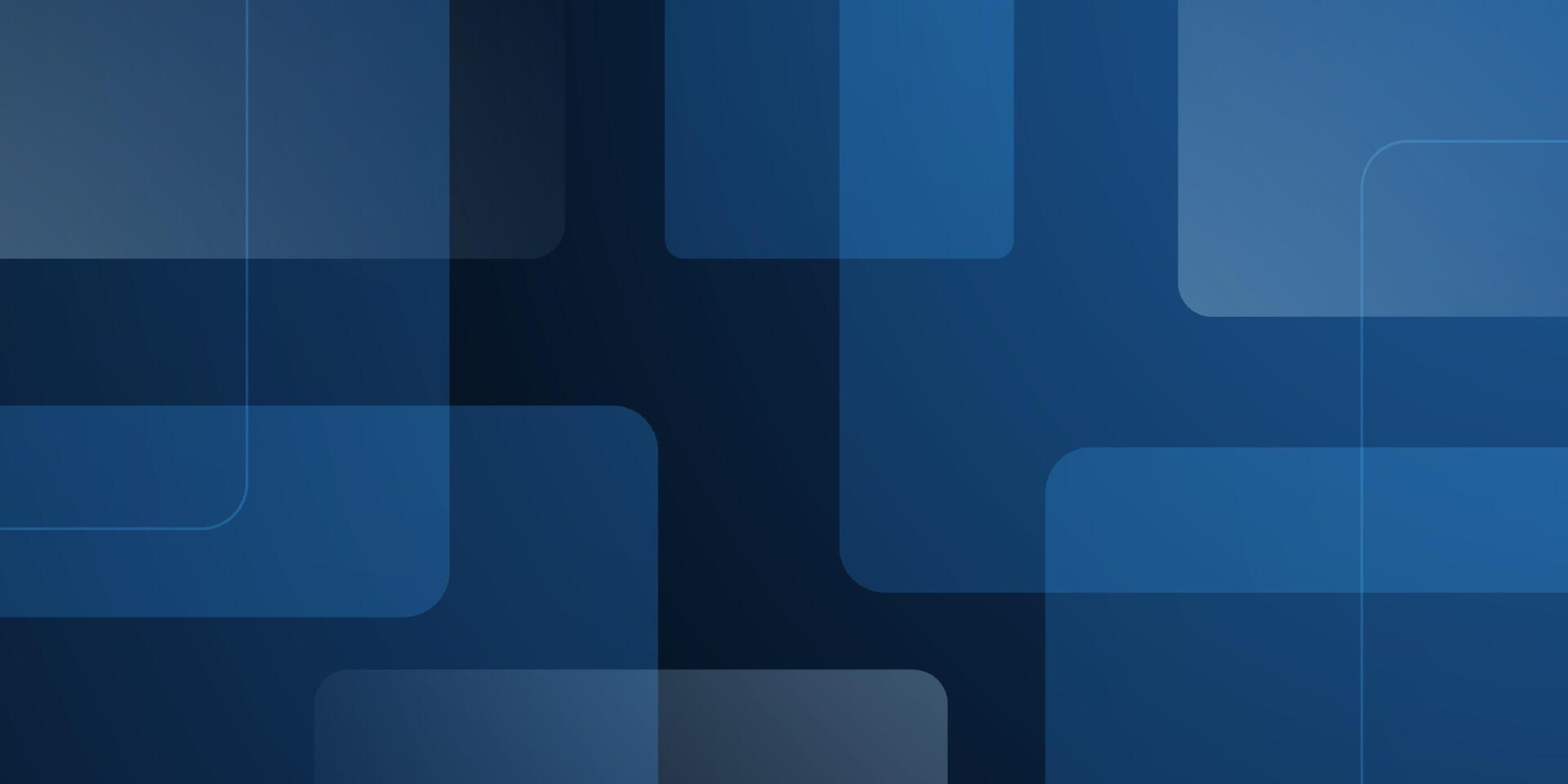 Abstract dark blue overlap square background. Simple overlap shapes pattern geometric background ...