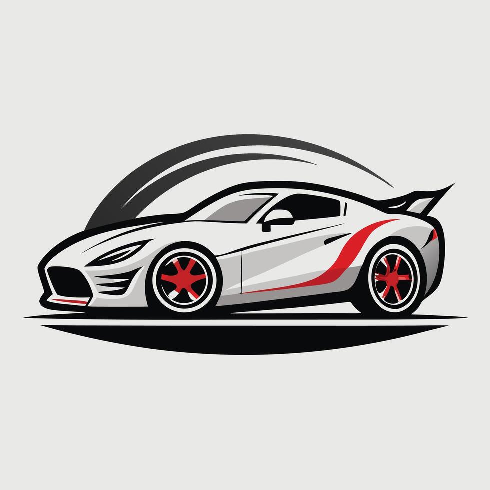Modern Sportscar Illustration Sleek Design 60215595 Vector Art at Vecteezy