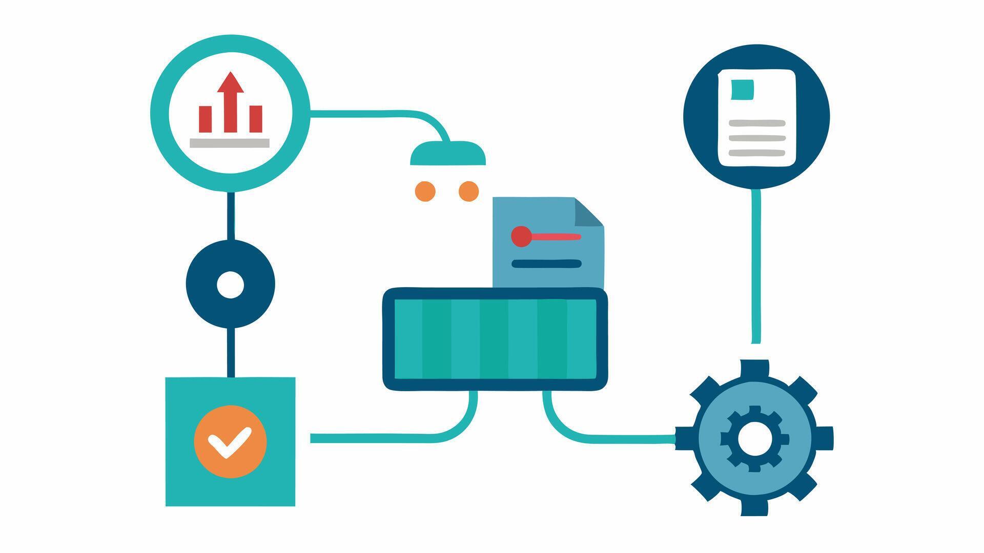 AI Feedback Loop A visual representation of an AI feedback loop showing ...