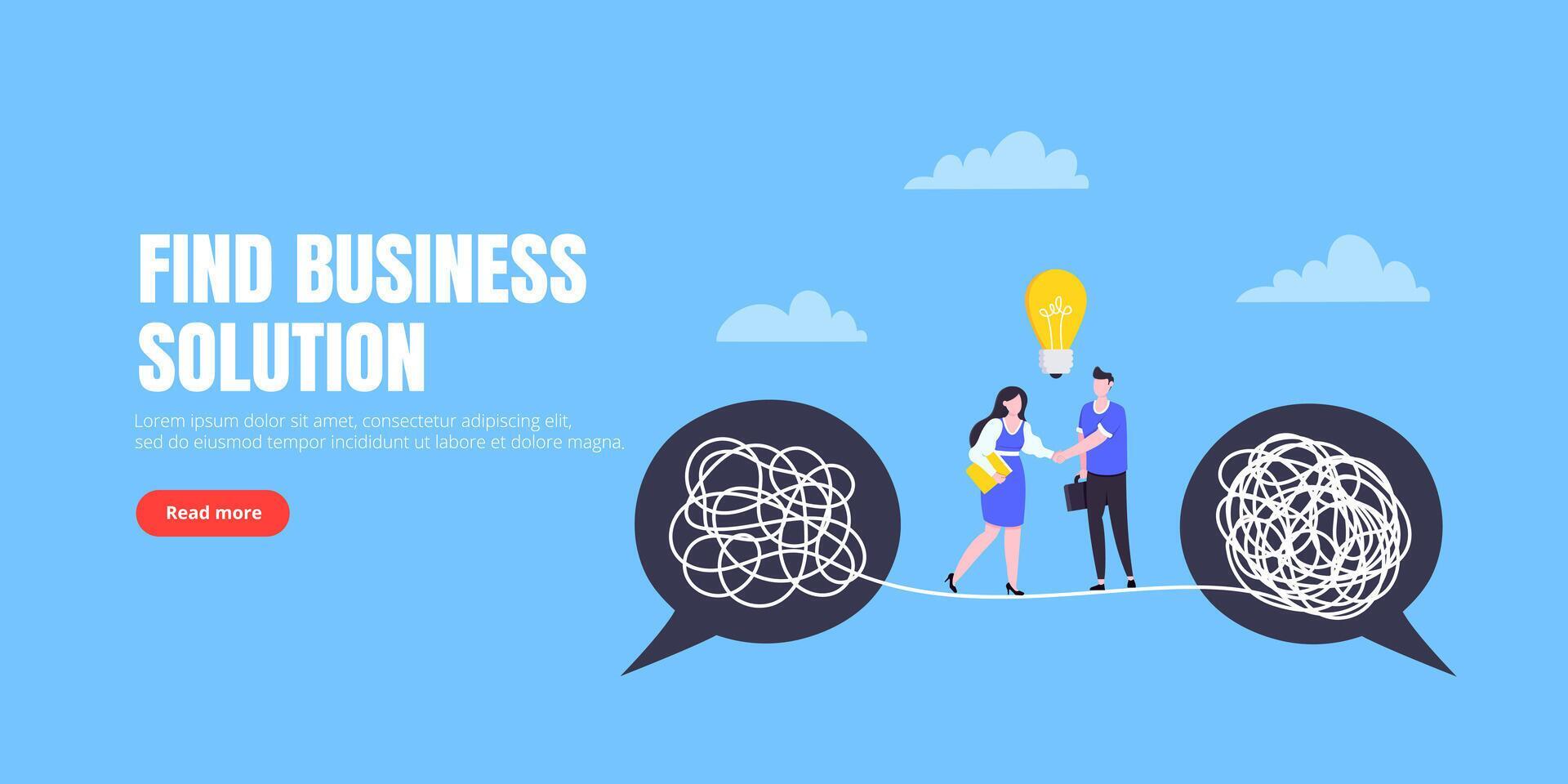 Understanding problem handshake solution simplify challenge. 60295680 Vector Art at Vecteezy