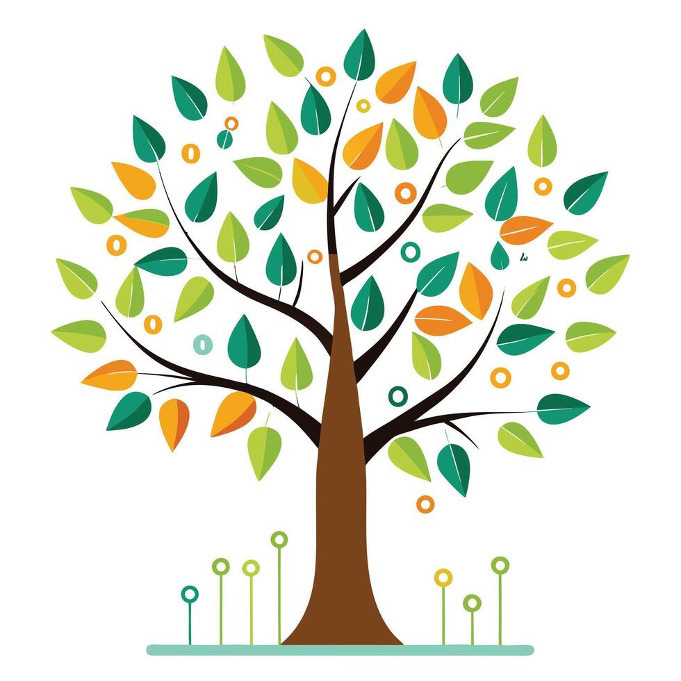 Design Falling Binary Code Leaves for a Digital Tree for Flat Tree ...