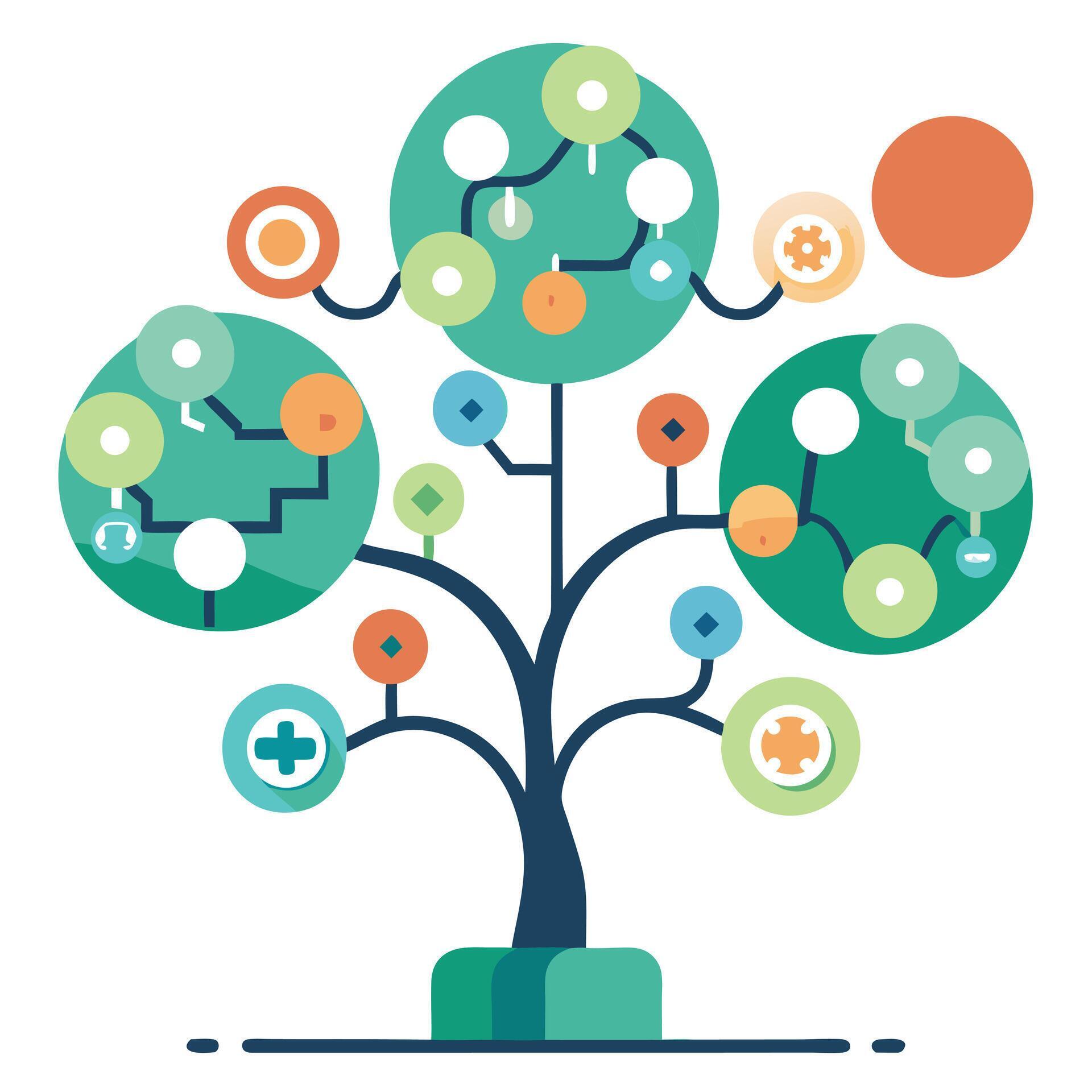 Problem Solving Tree Puzzle and Mind Map 60316597 Vector Art at Vecteezy