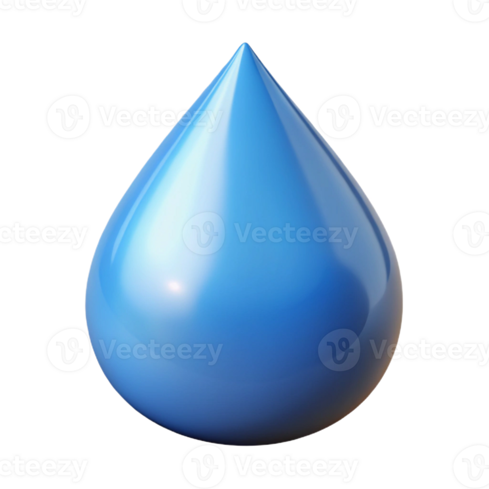 Mesmerizing Distinctive Hyper Specific Isolated Cutout Single Drop Of Water Professional