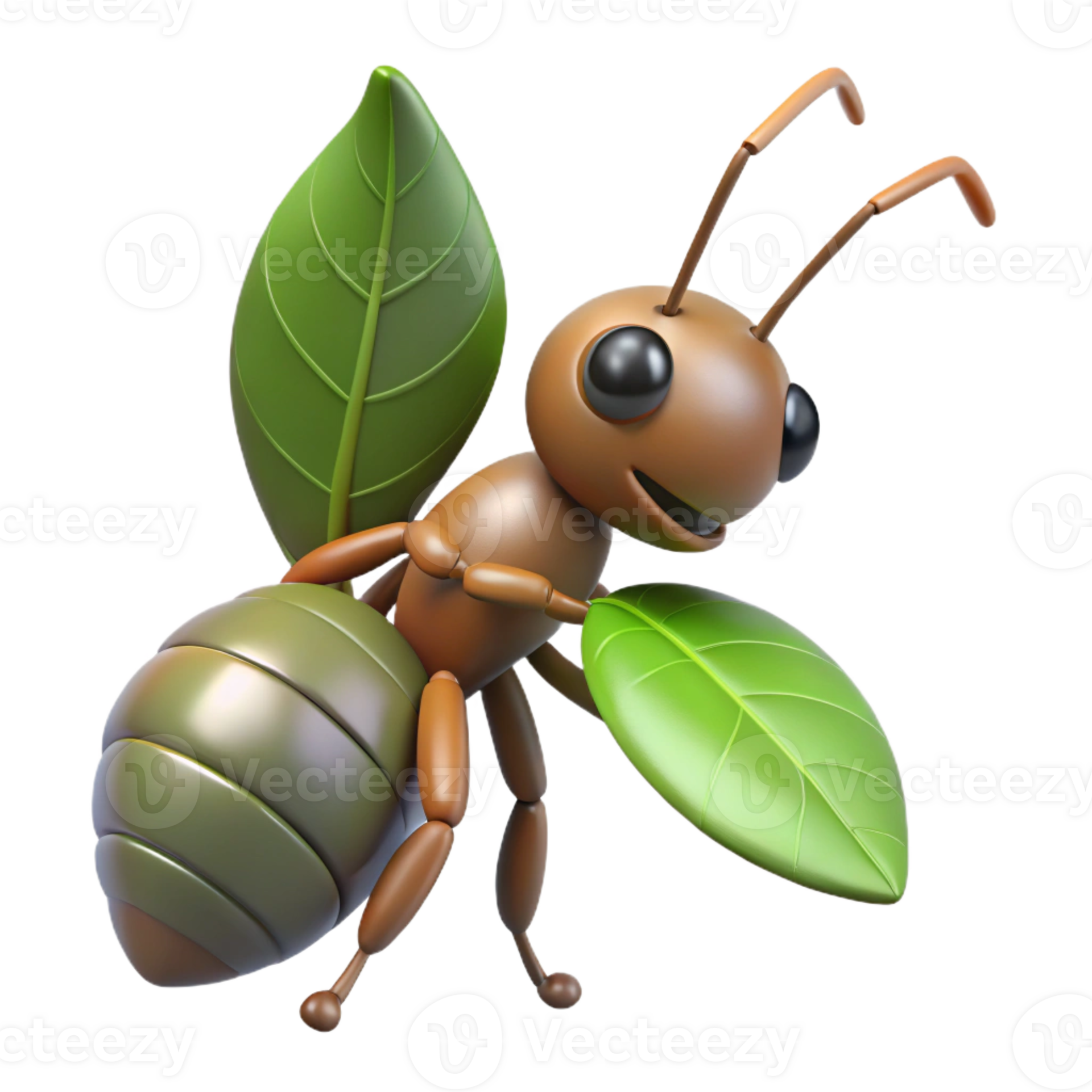 Dramatic Baroque Hyper Specific Concept Art Style Render Of A Single Ant Carrying A Leaf Leaf