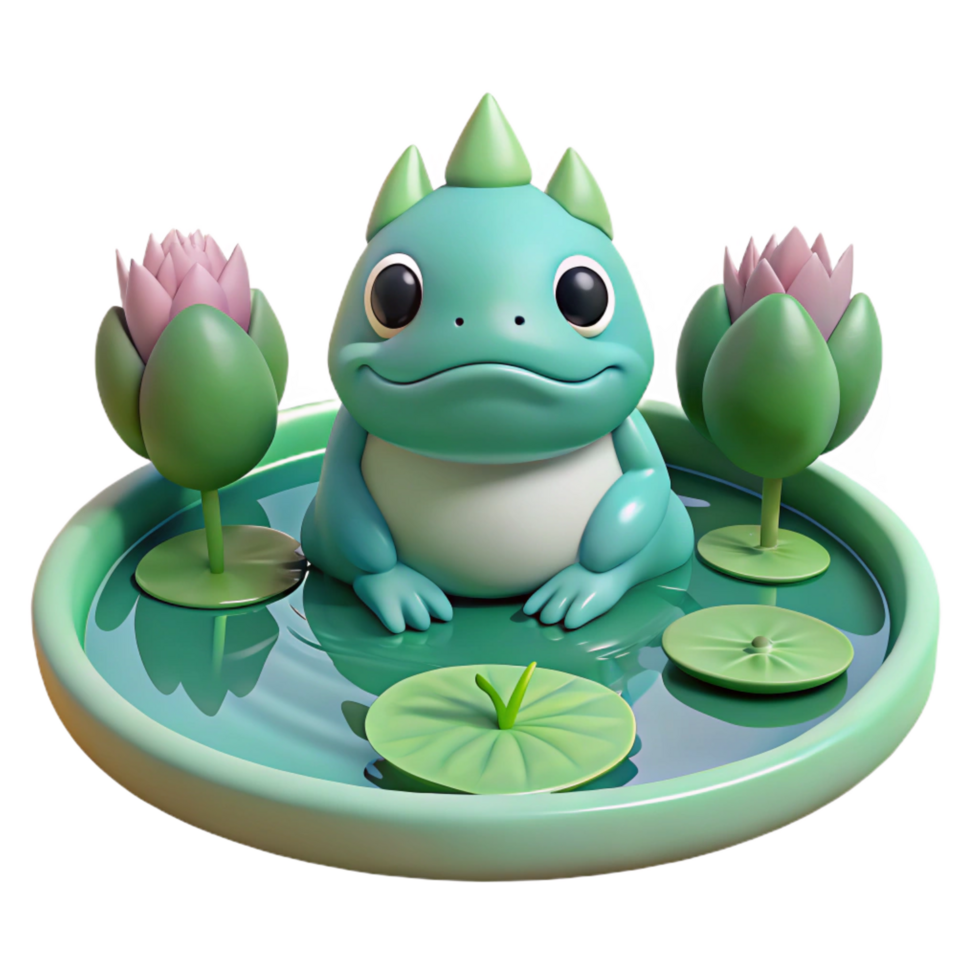 extraordinary artistic A Serene Kappa the Japanese Water Demon 4K 60332524 PNG