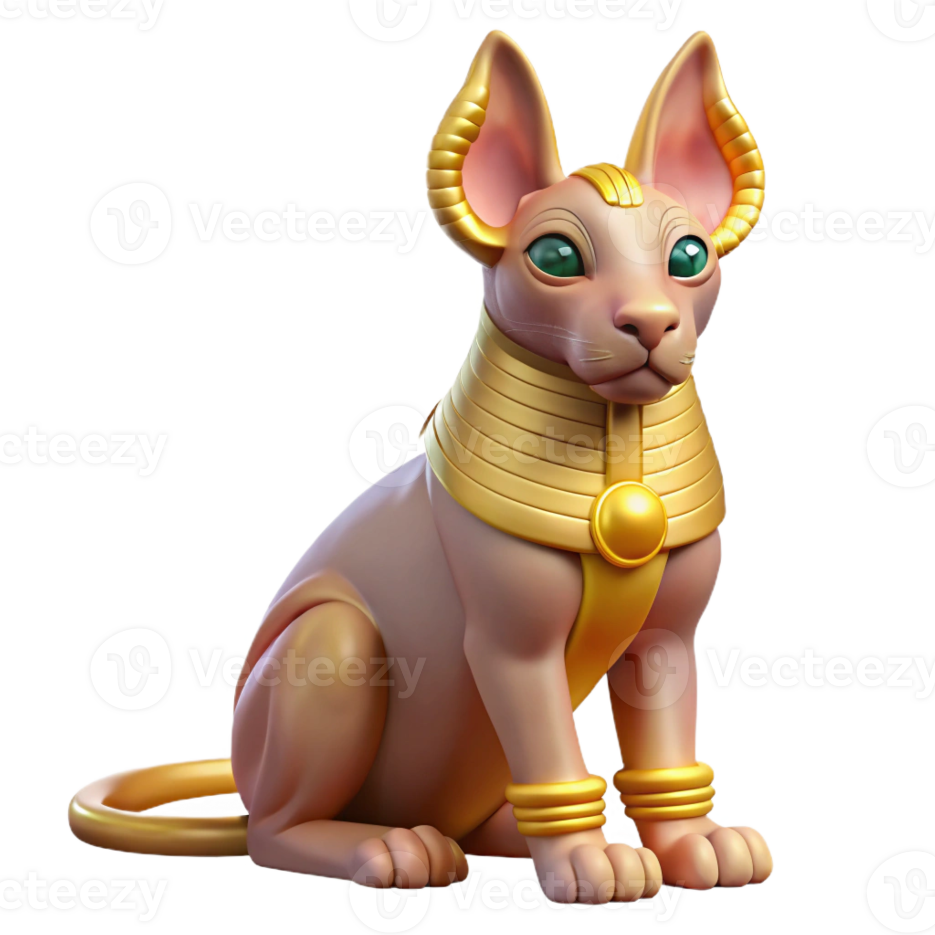 dramatic majestic Sphinx, enigmatic creature with riddles with Transparent Background ultra HD ...